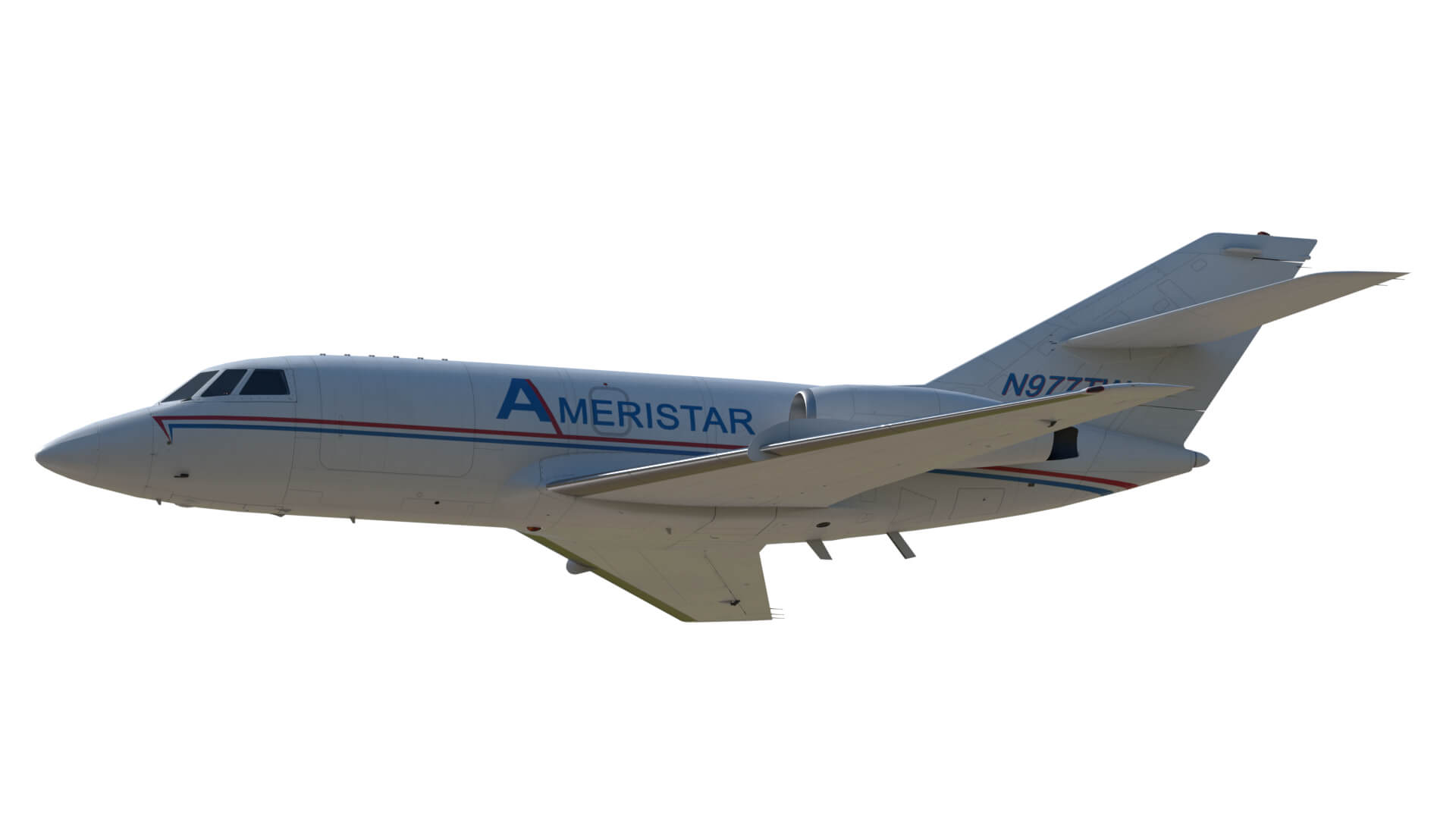 Dassault Falcon 20DC - 3D Model by Autoflex