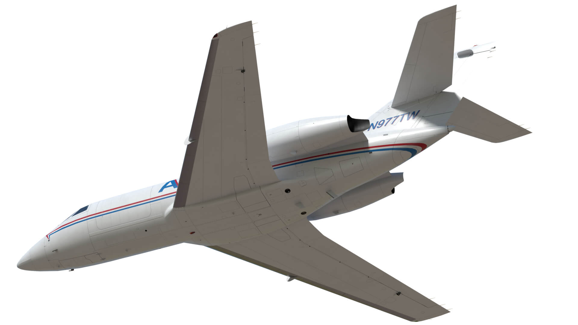 Dassault Falcon 20DC - 3D Model by Autoflex