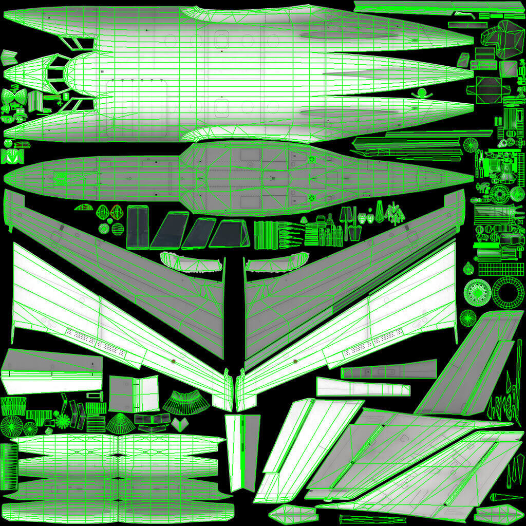 Dassault Falcon 20DC - 3D Model by Autoflex
