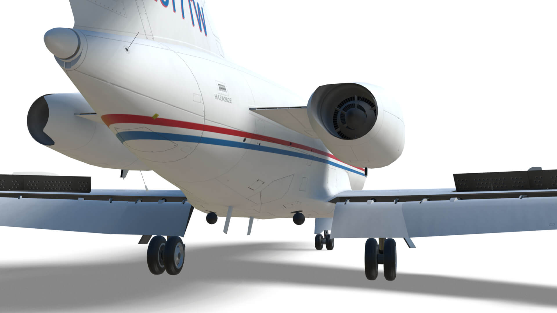Dassault Falcon 20DC - 3D Model by Autoflex