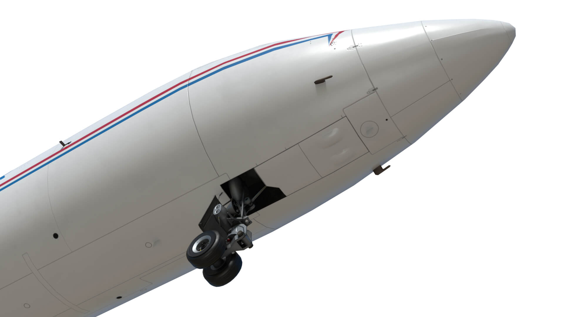 Dassault Falcon 20DC - 3D Model by Autoflex