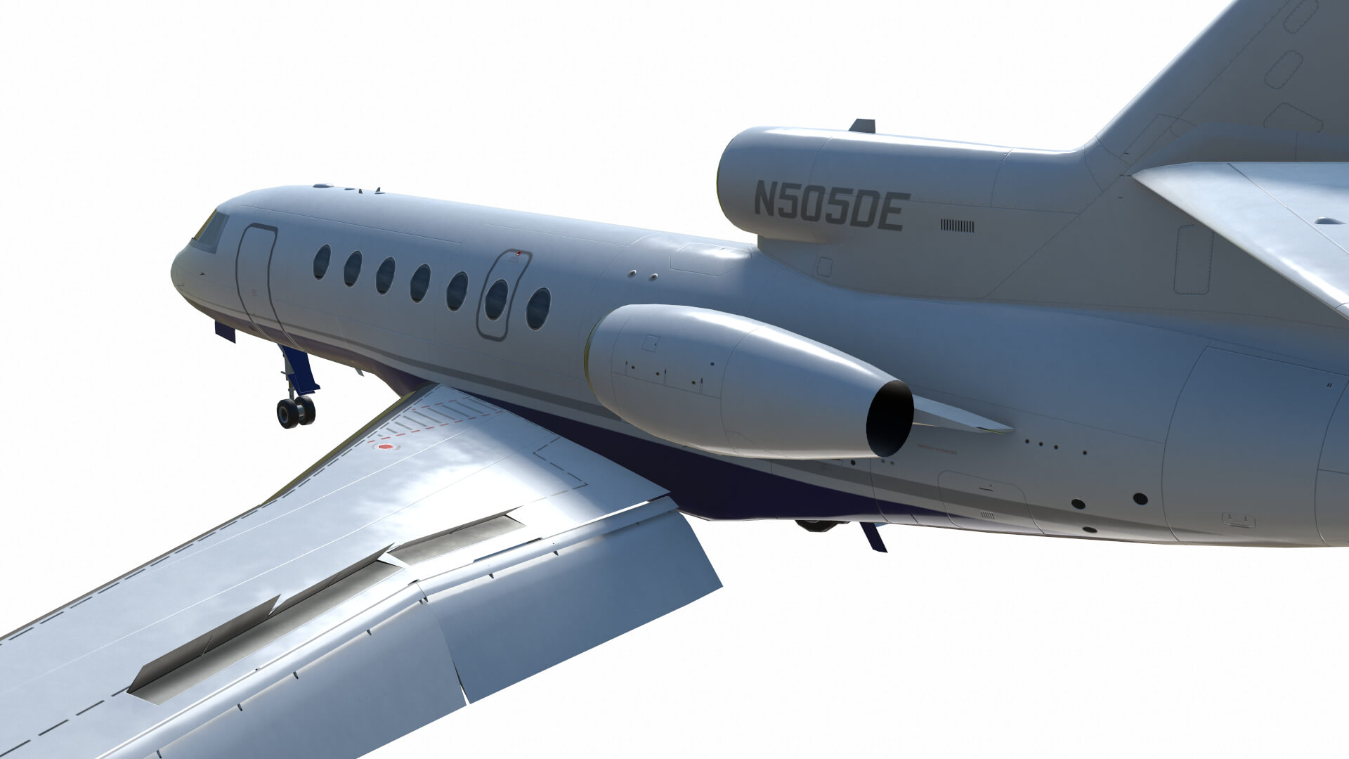 Dassault Falcon 50EX - 3D Model by Autoflex