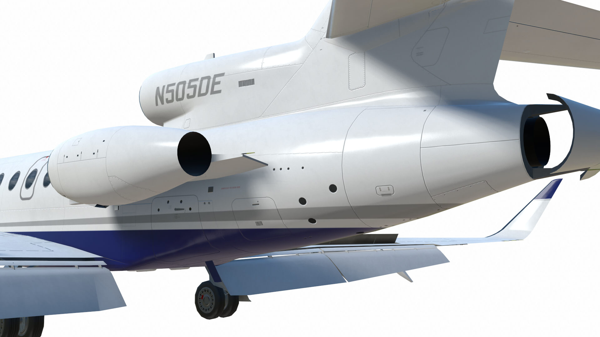 Dassault Falcon 50EX - 3D Model by Autoflex