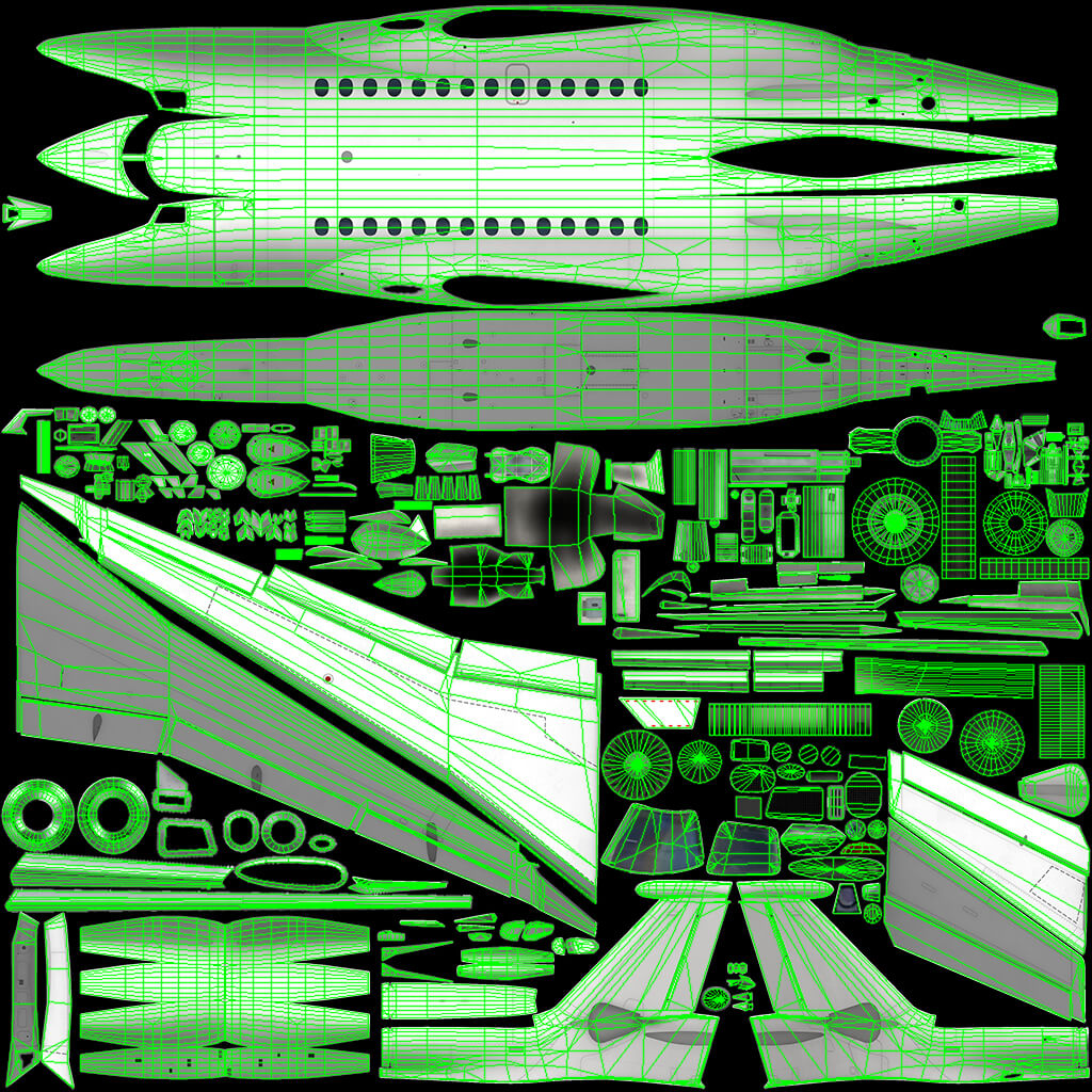 Dassault Falcon 7X - 3D Model by Autoflex