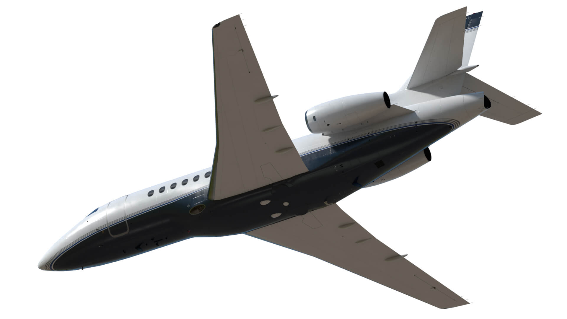 Dassault Falcon 900B - 3D Model by Autoflex