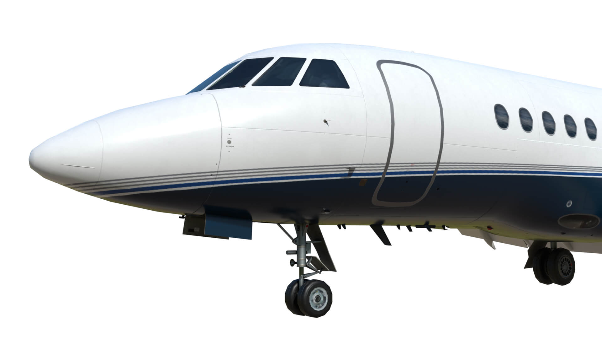 Dassault Falcon 900B - 3D Model by Autoflex