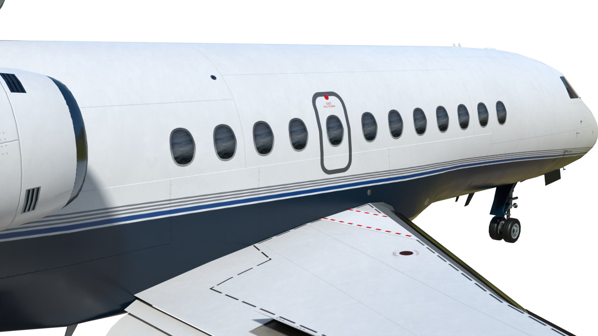 Dassault Falcon 900B - 3D Model by Autoflex