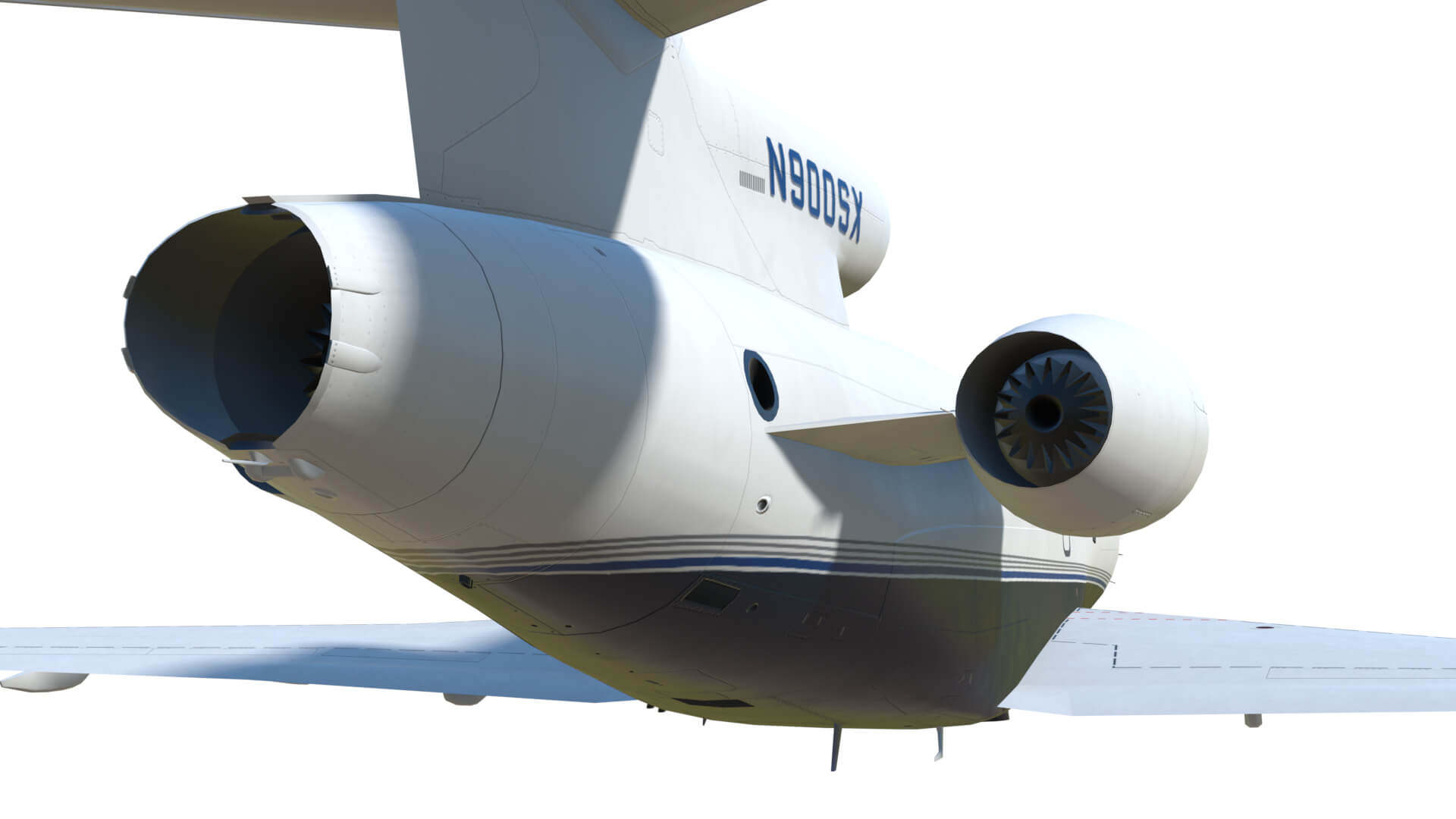 Dassault Falcon 900B - 3D Model by Autoflex