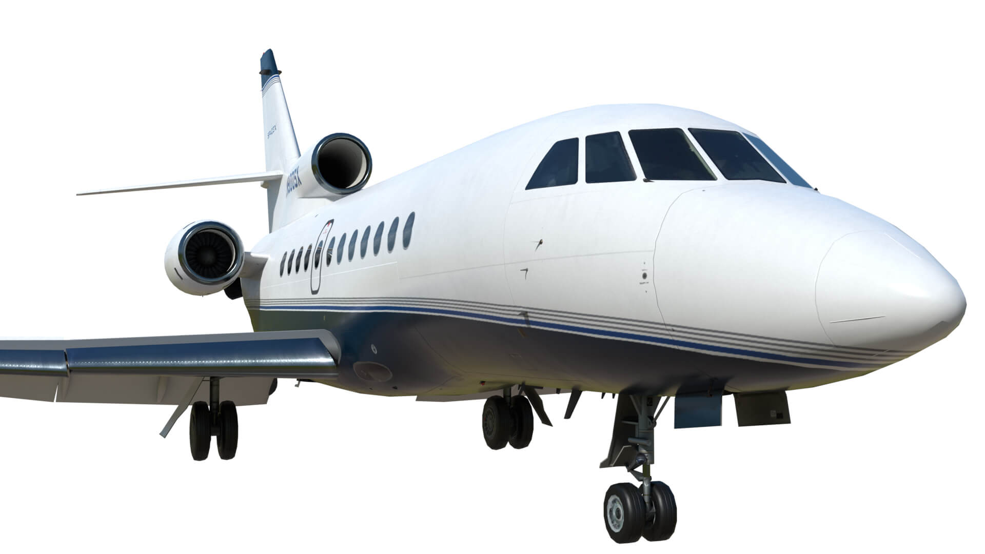 Dassault Falcon 900B - 3D Model by Autoflex