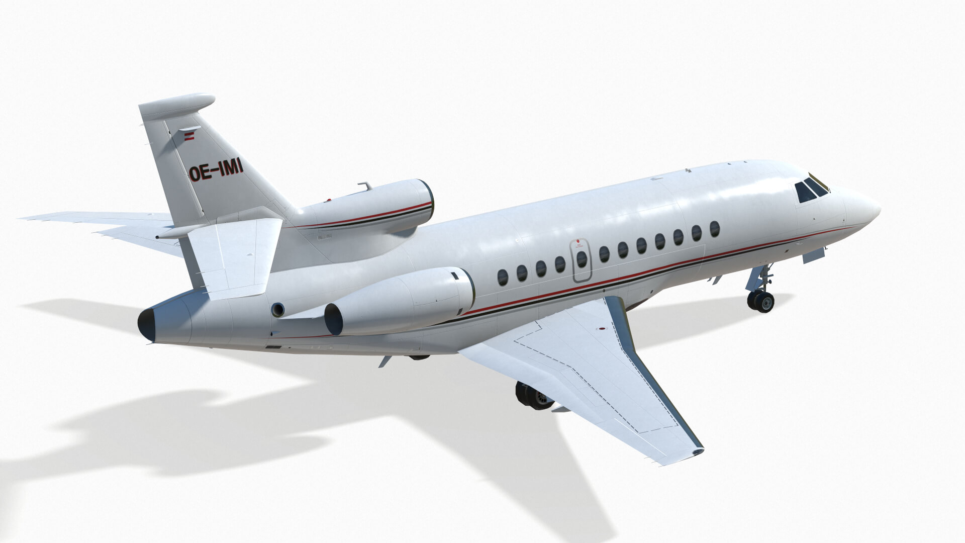 Dassault Falcon 900EX - 3D Model by Autoflex