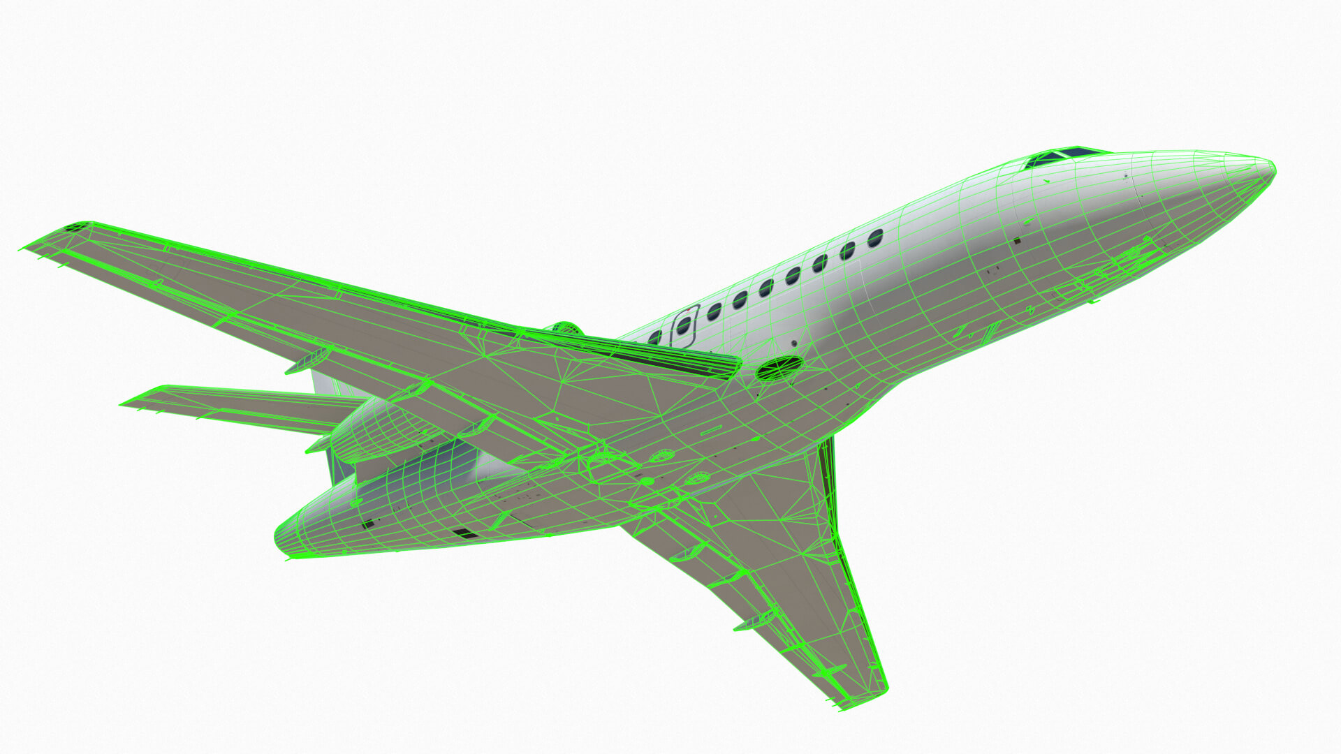 Dassault Falcon 900EX - 3D Model by Autoflex
