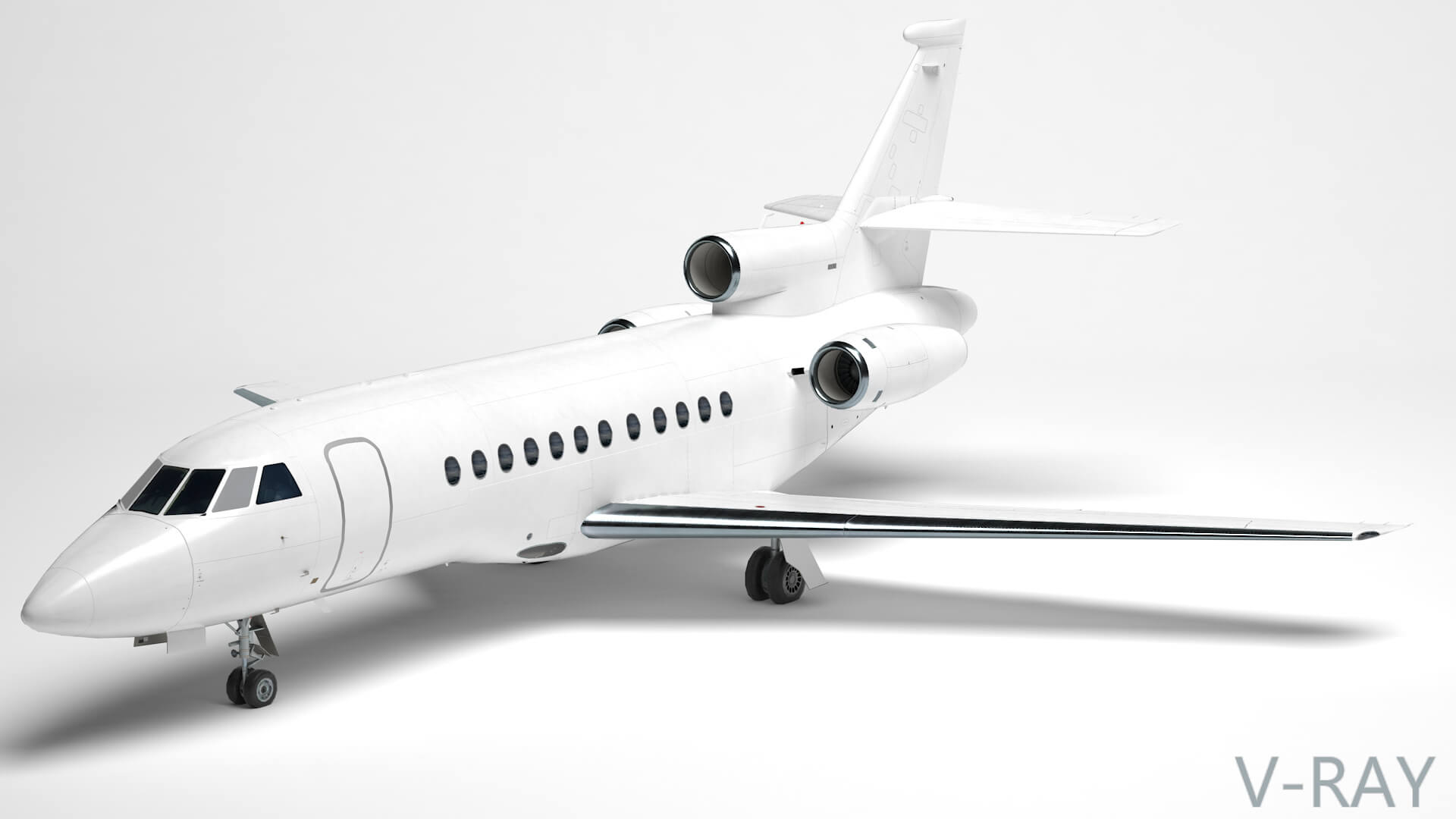 Dassault Falcon 900EX - 3D Model by Autoflex