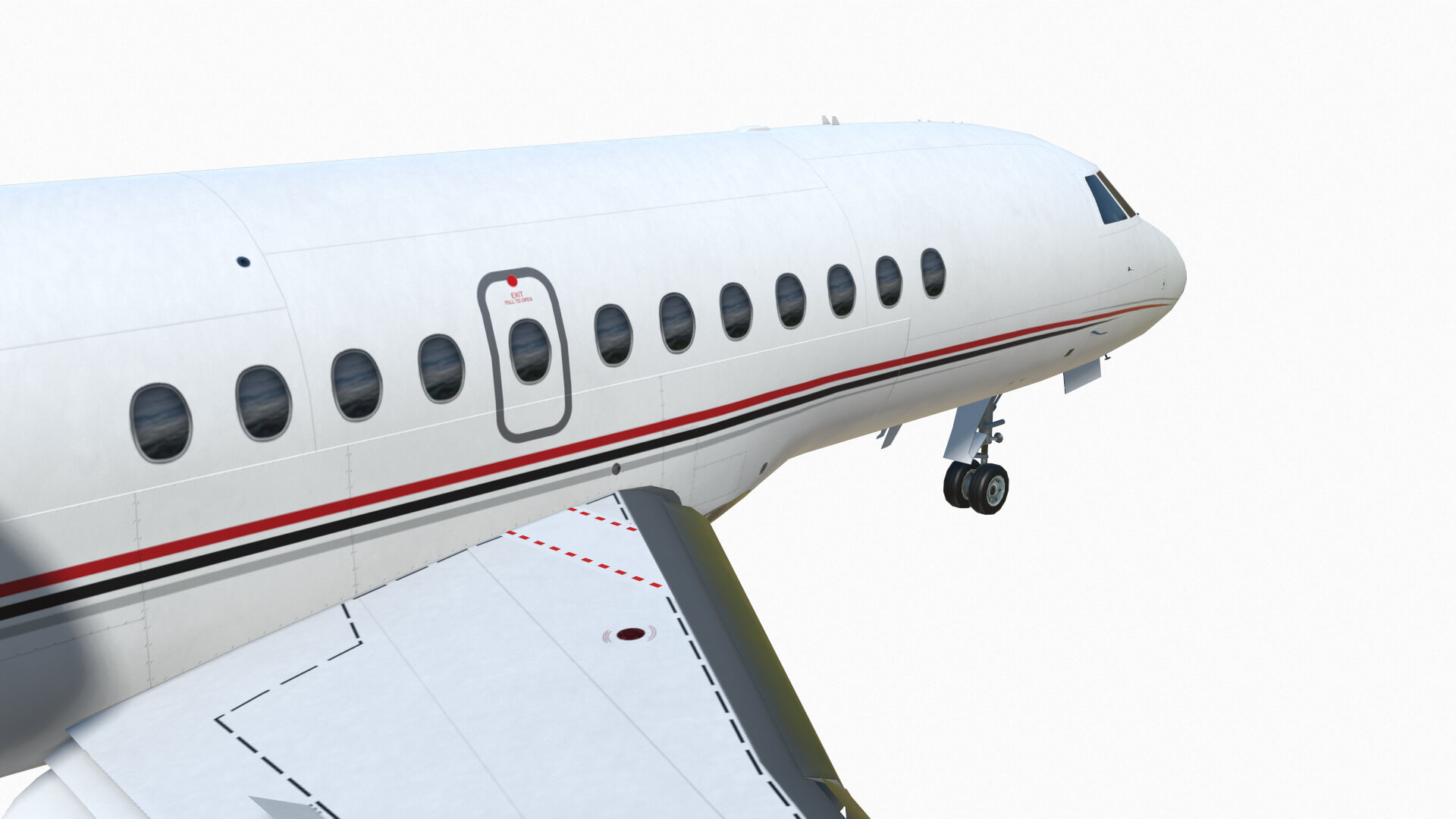 Dassault Falcon 900EX - 3D Model by Autoflex