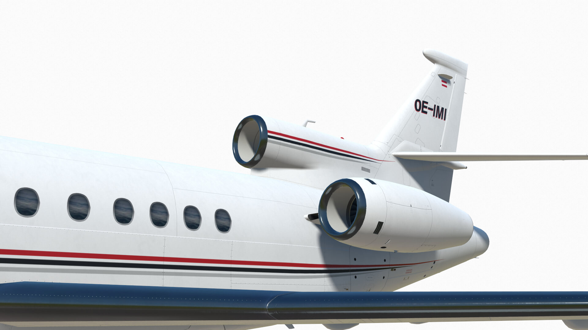 Dassault Falcon 900EX - 3D Model by Autoflex