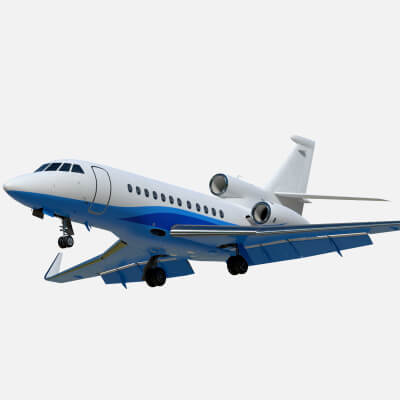 Falcon F900LX - 3D Model by Autoflex