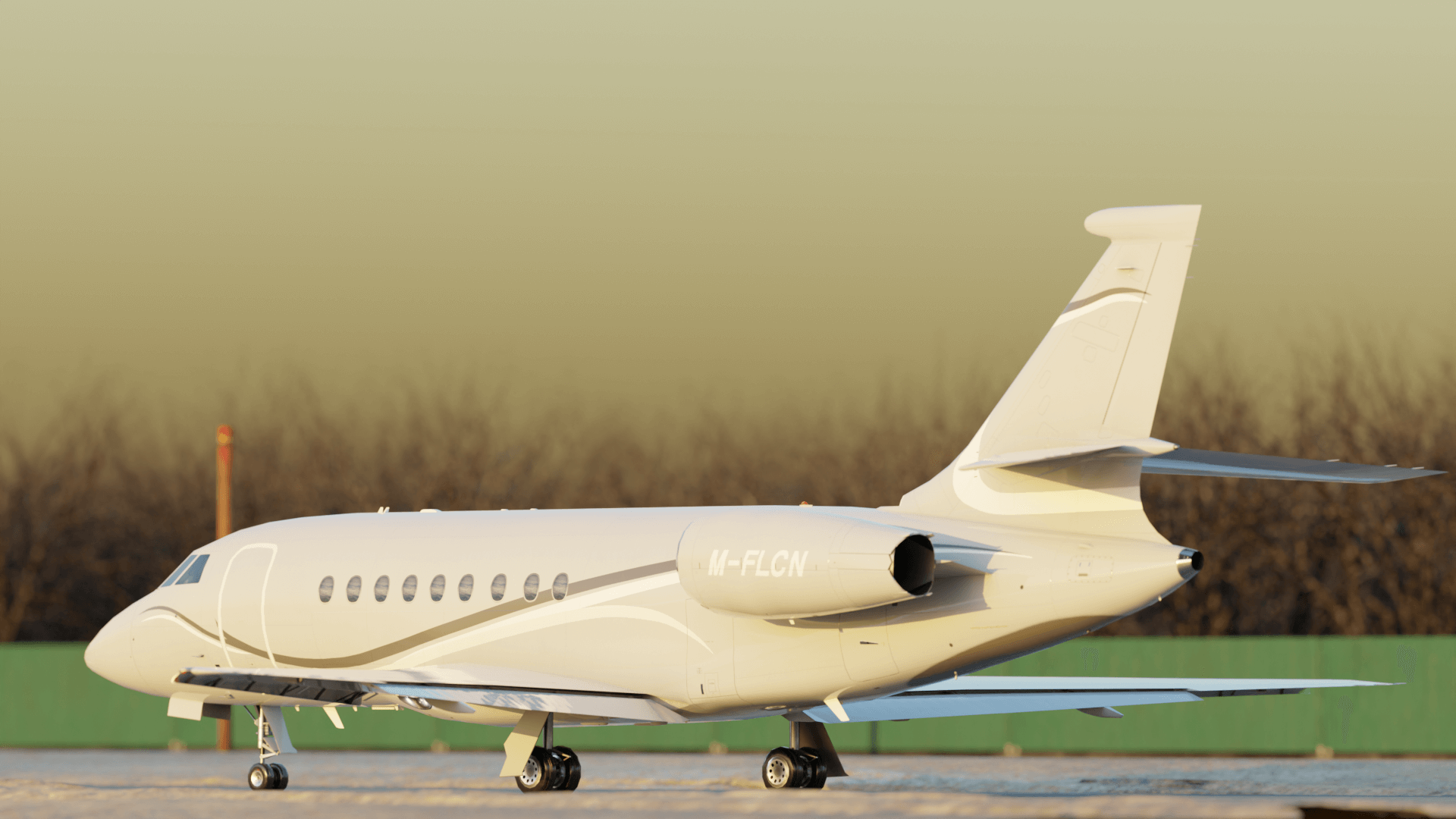 Sunset 3D Render, Digital Art by Autoflex