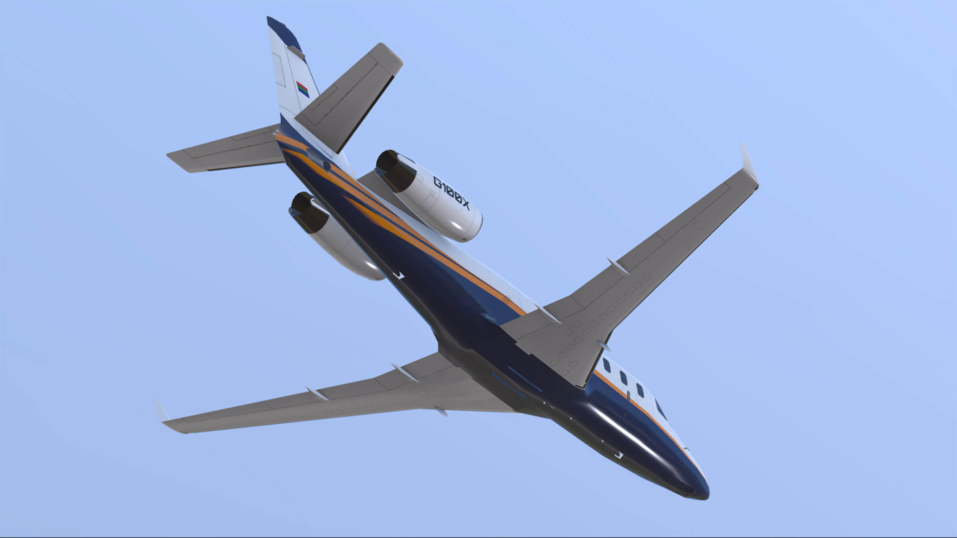 Gulfstream G100 - 3D Model by Autoflex