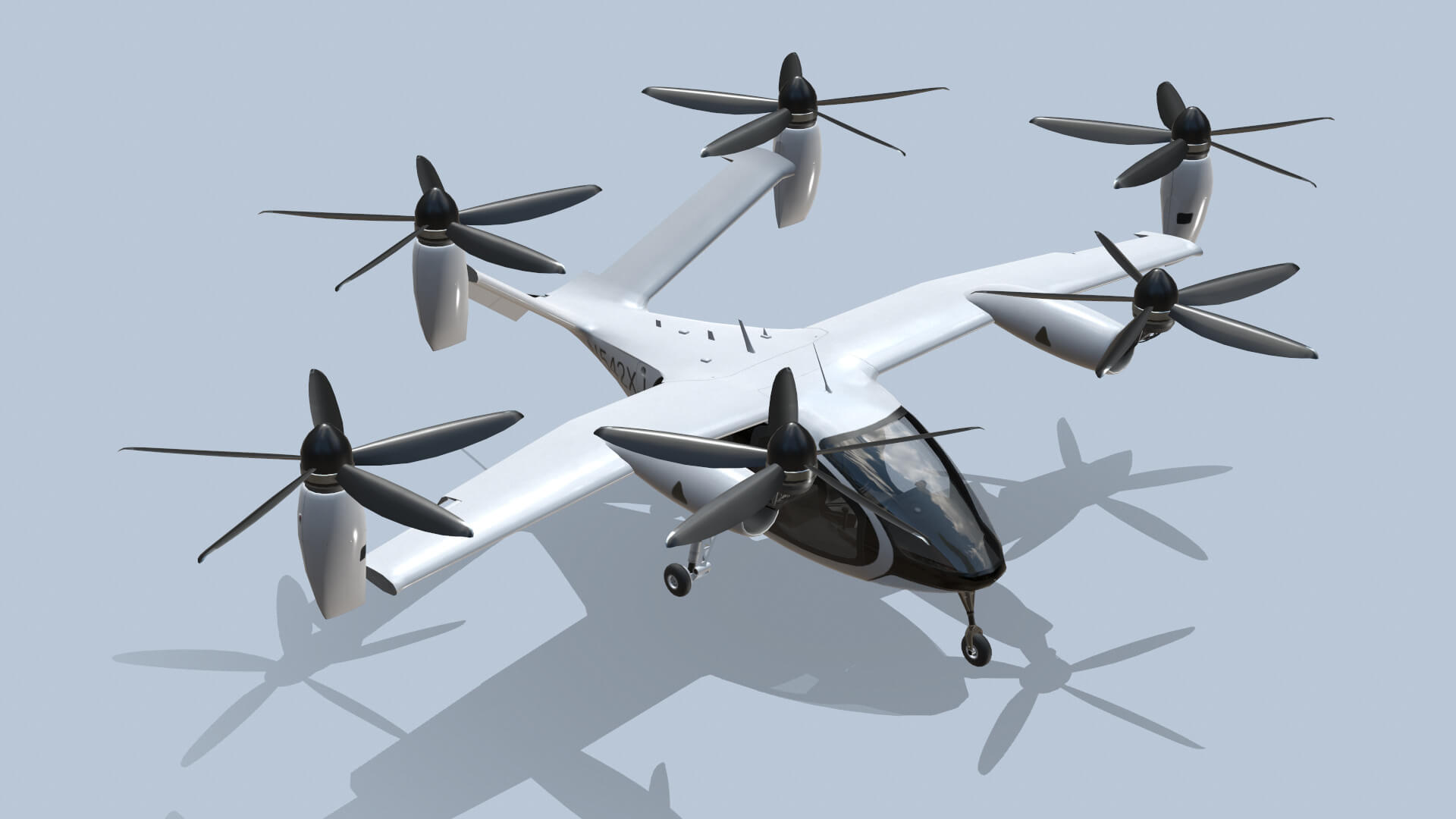 Joby S4 EVTOL - 3D Model by Autoflex
