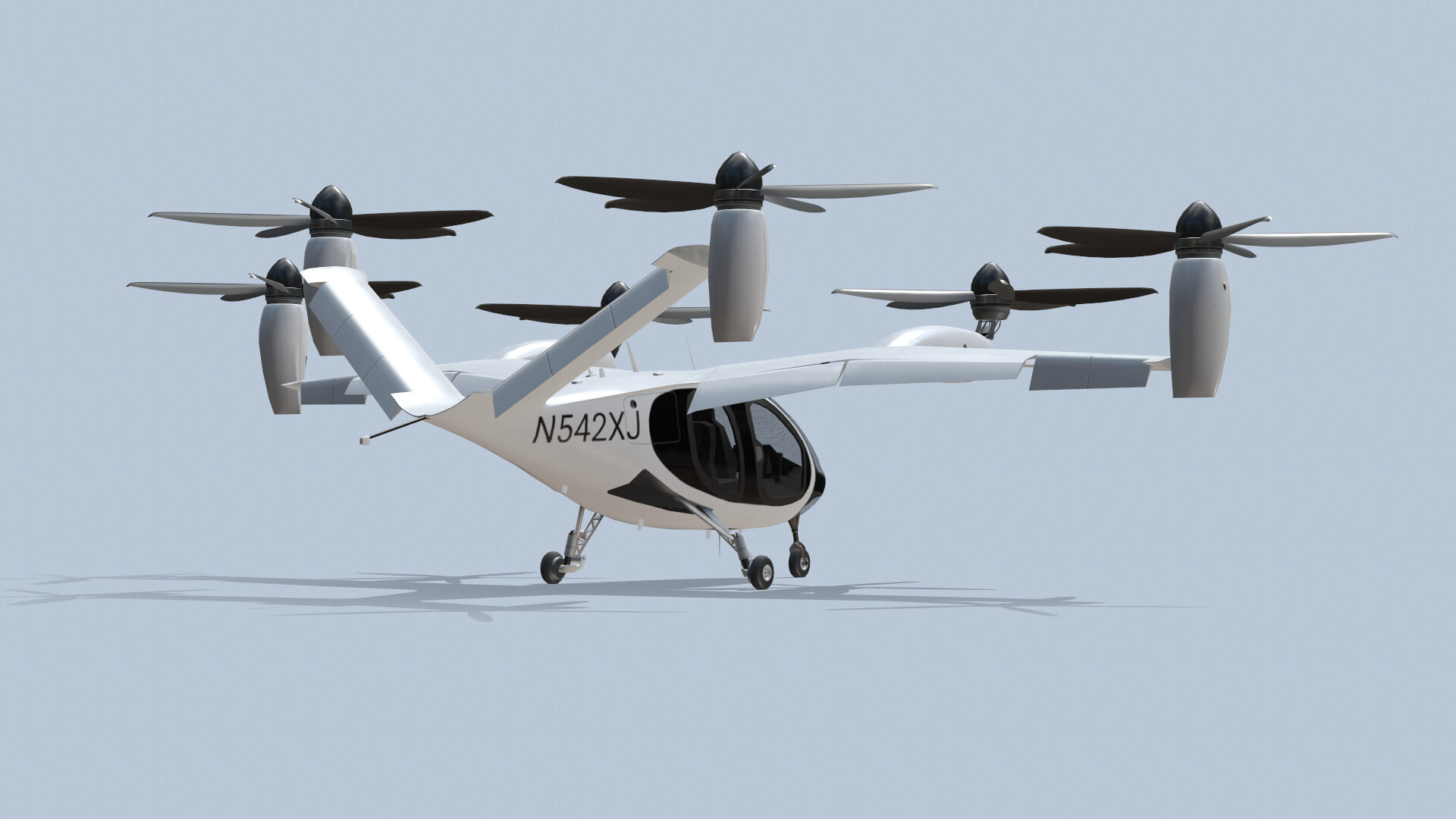 Joby S4 EVTOL - 3D Model by Autoflex