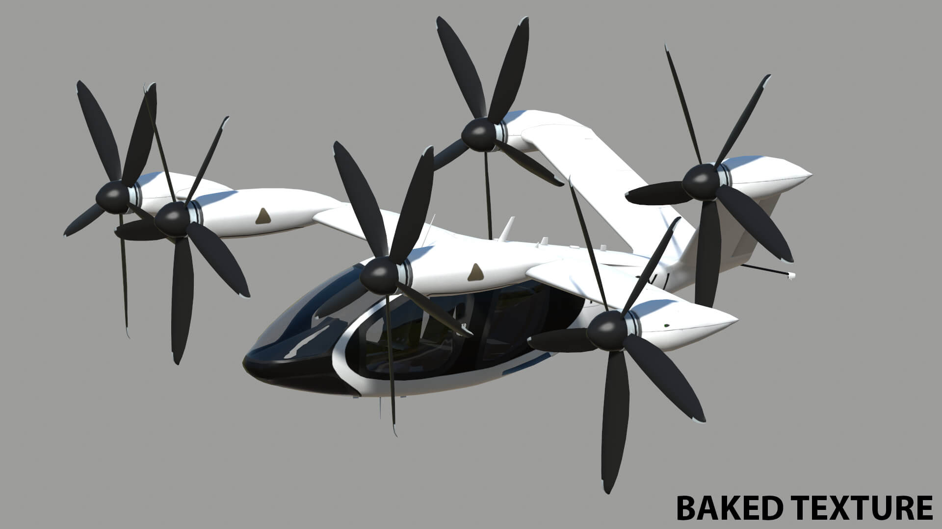 Joby S4 EVTOL - 3D Model by Autoflex