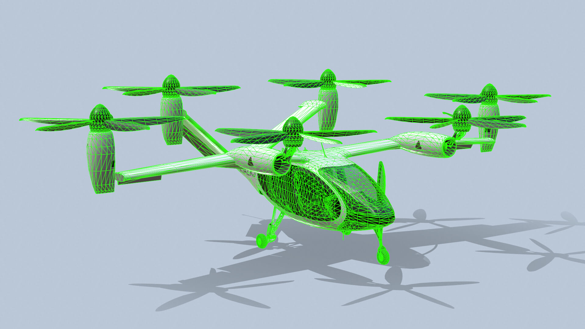 Joby S4 EVTOL - 3D Model by Autoflex