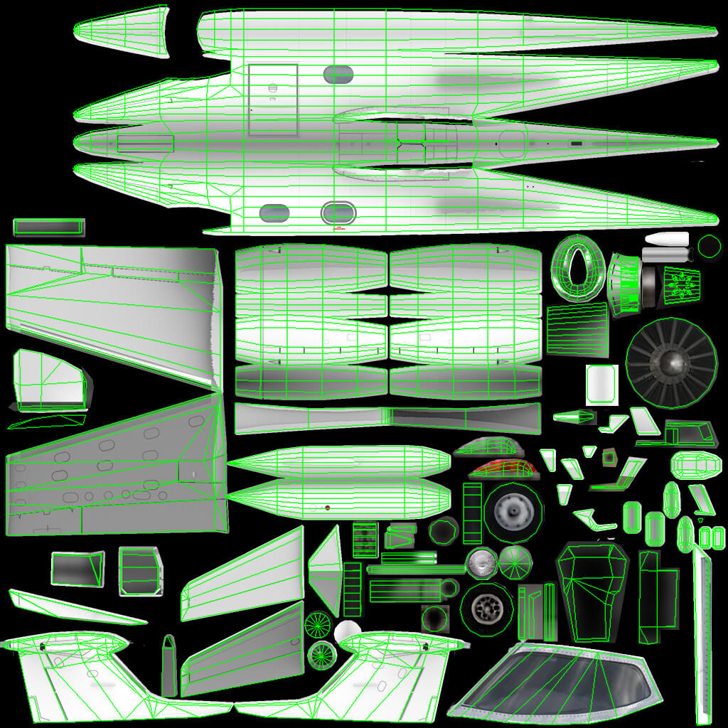 Learjet 24 Business Jet - 3D Model by Autoflex