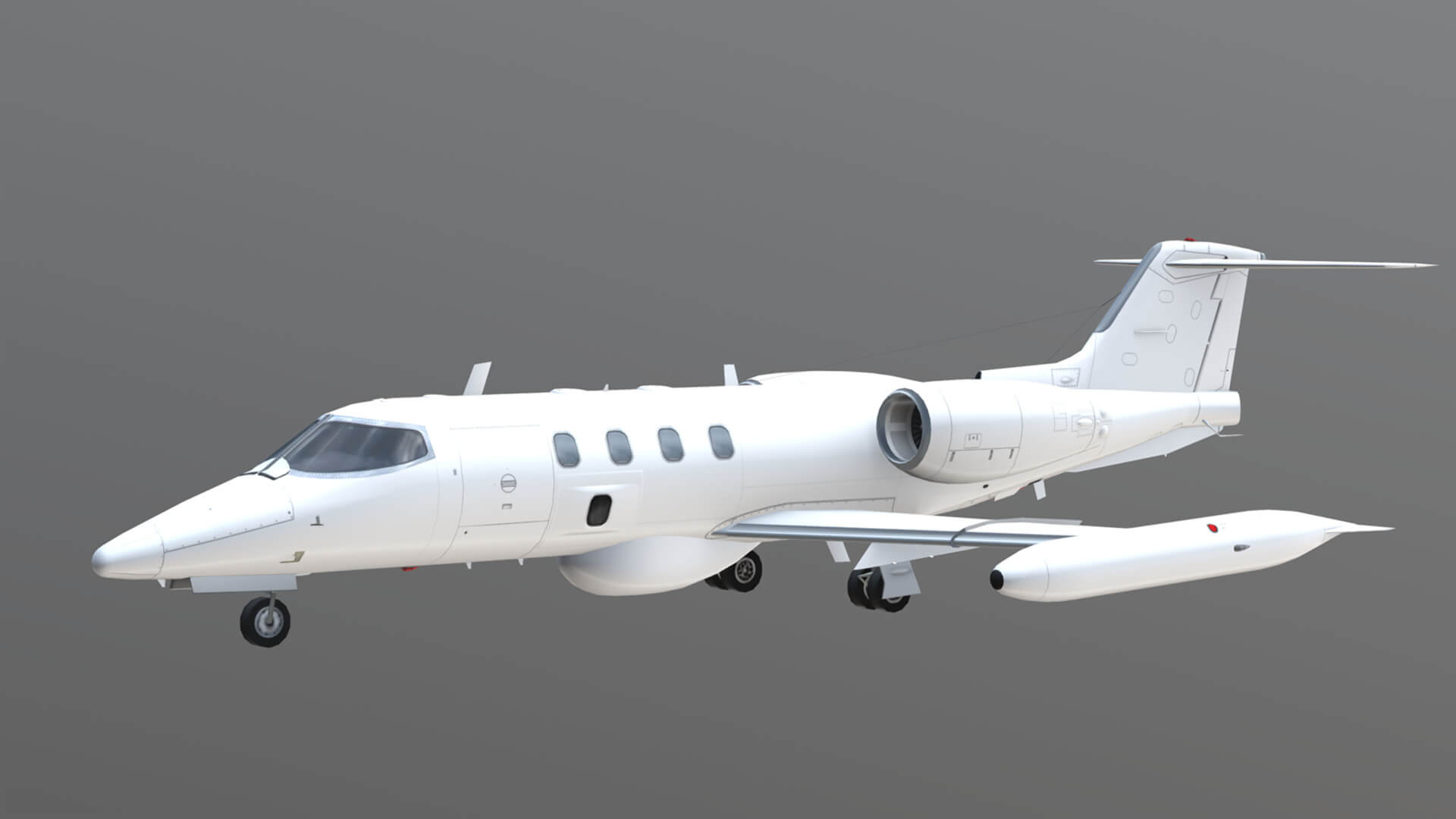 Learjet 35A/S (LJ-2) 3D Model by Autoflex