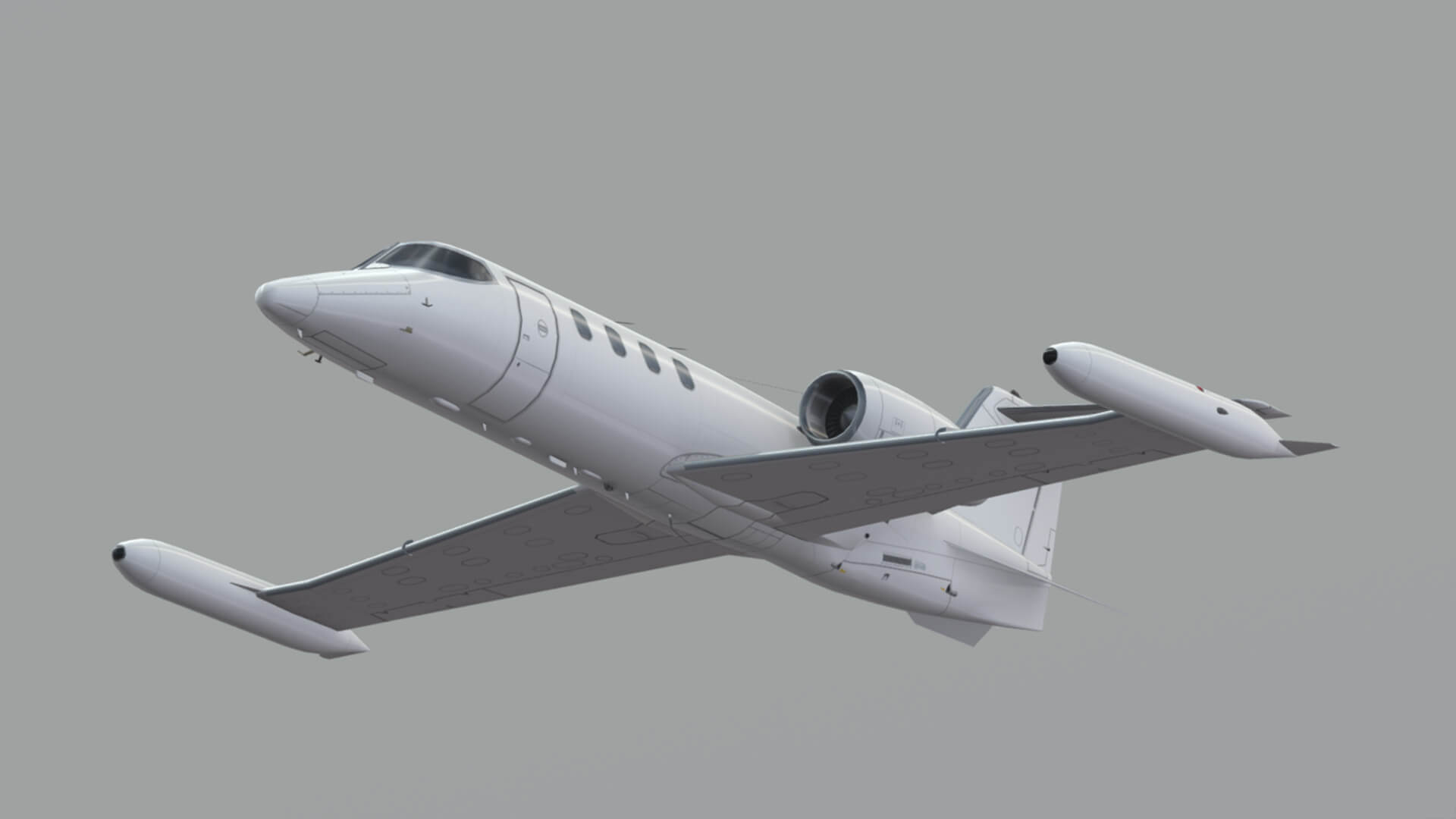 Learjet 36 Business Jet - 3D Model by Autoflex