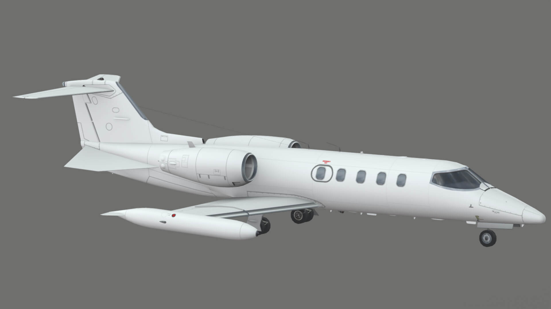 Learjet 36 Business Jet - 3D Model by Autoflex