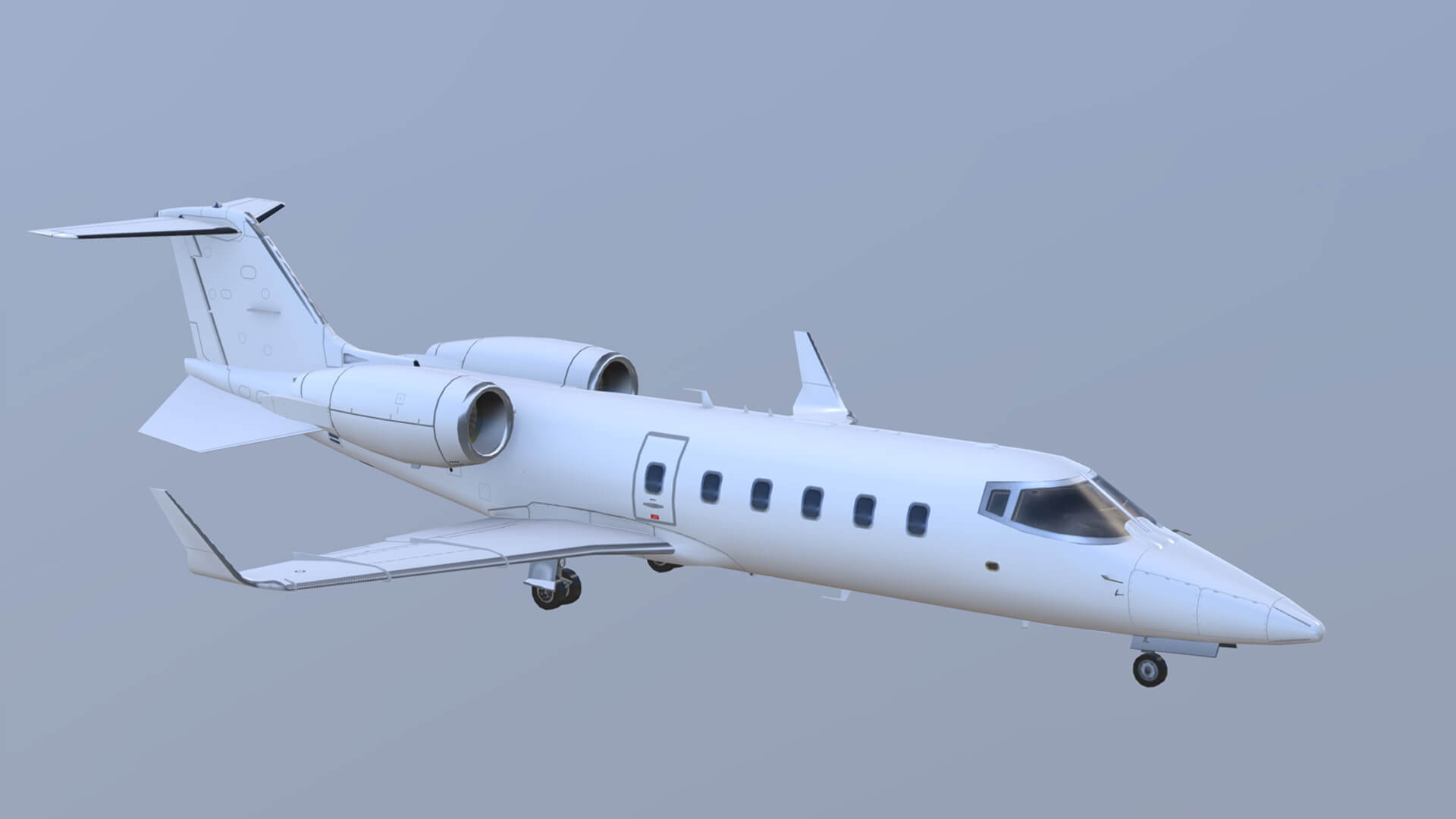 Bombardier Learjet 60 - 3D Model by Autoflex