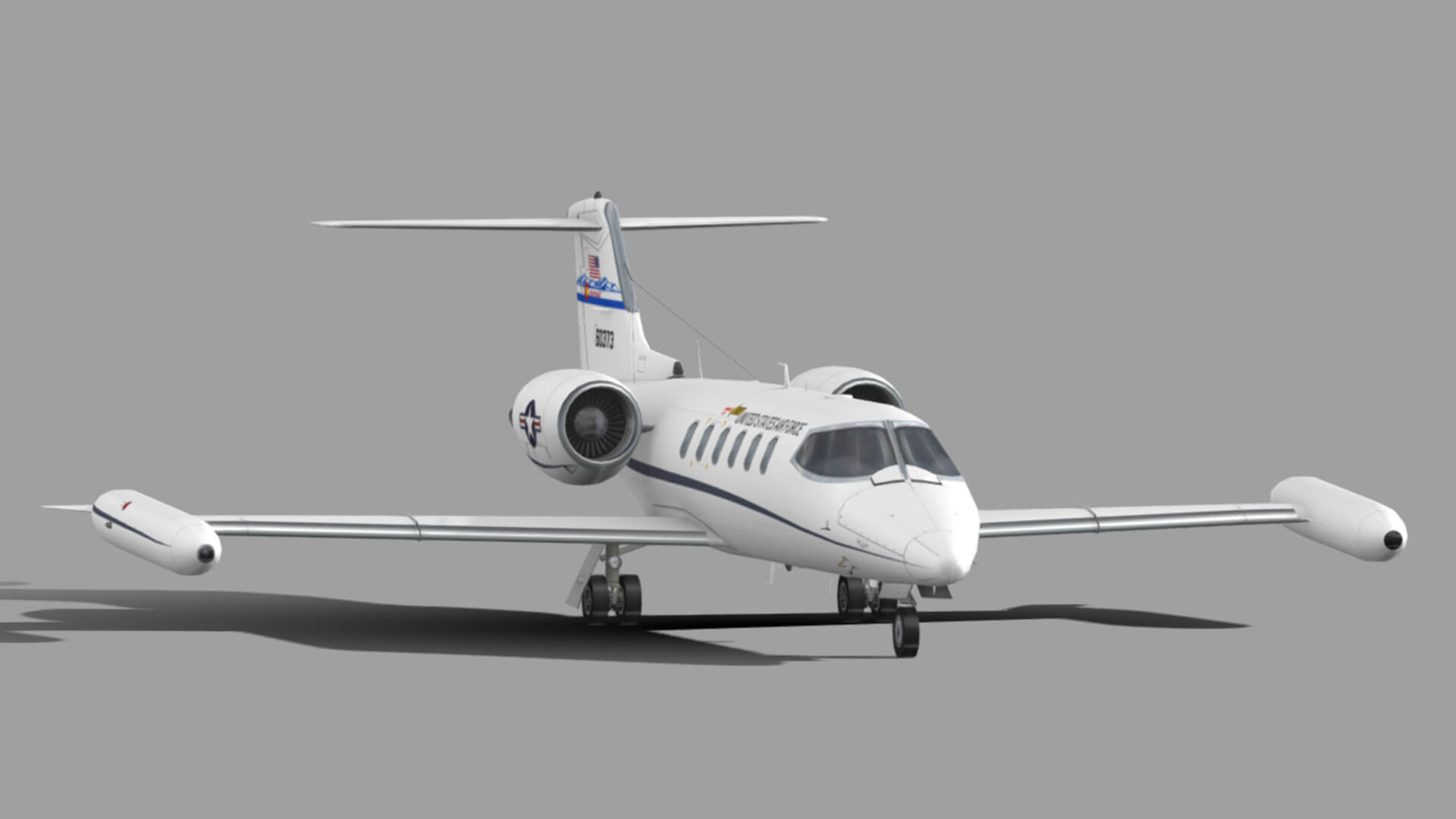 Learjet C-21A 3D Model by Autoflex