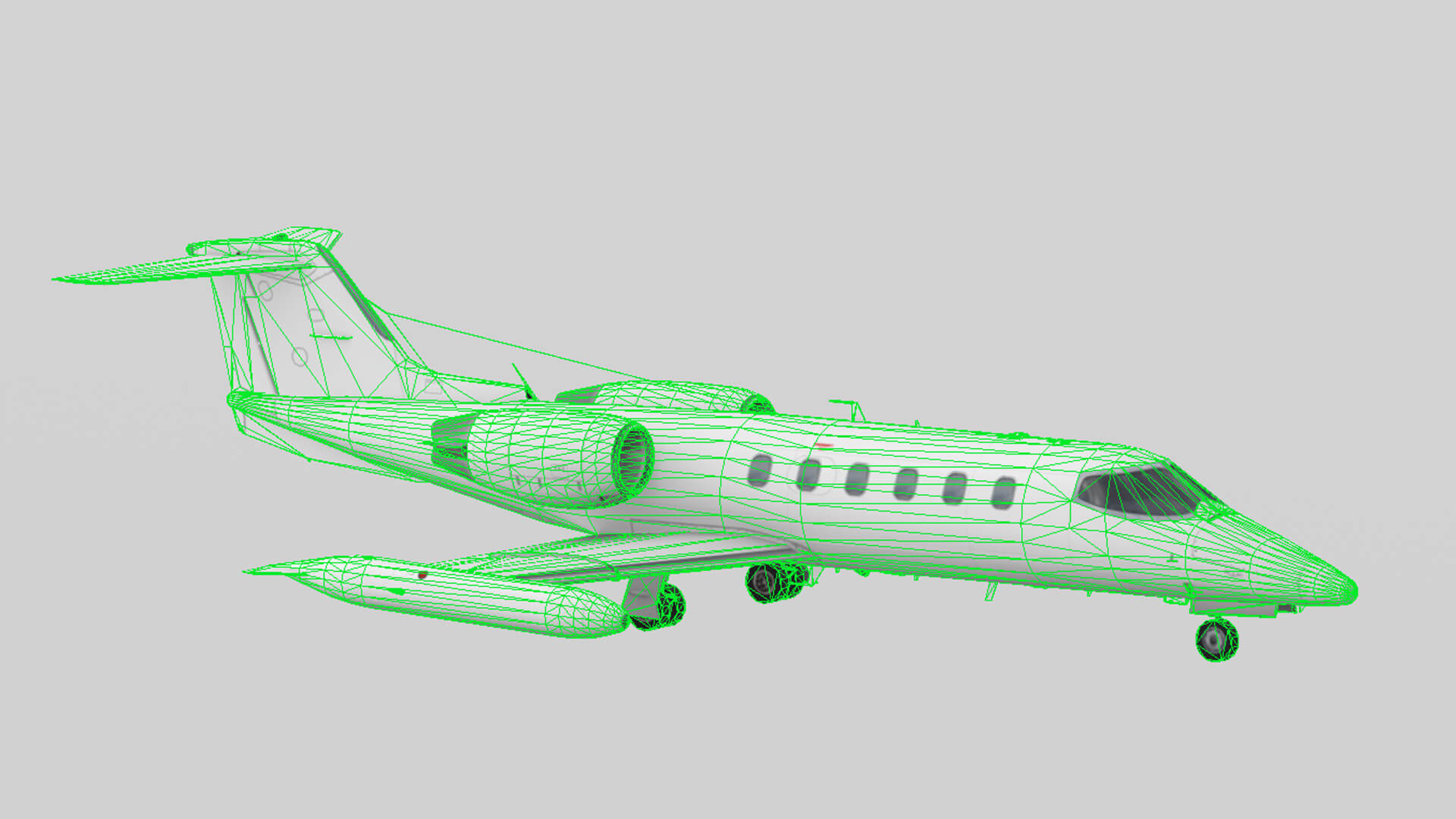 Learjet C-21A 3D Model by Autoflex