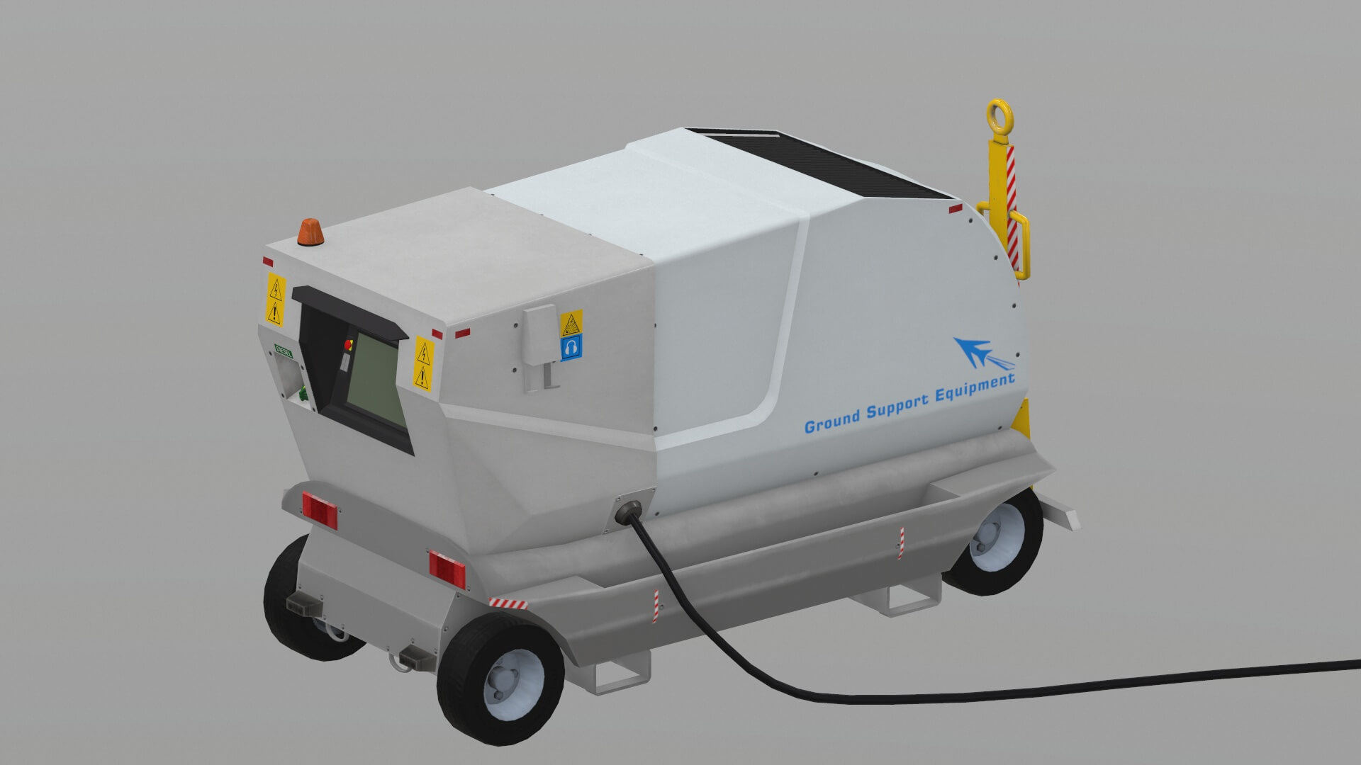 Modern Ground Power Unit(GPU) - 3D Model by Autoflex