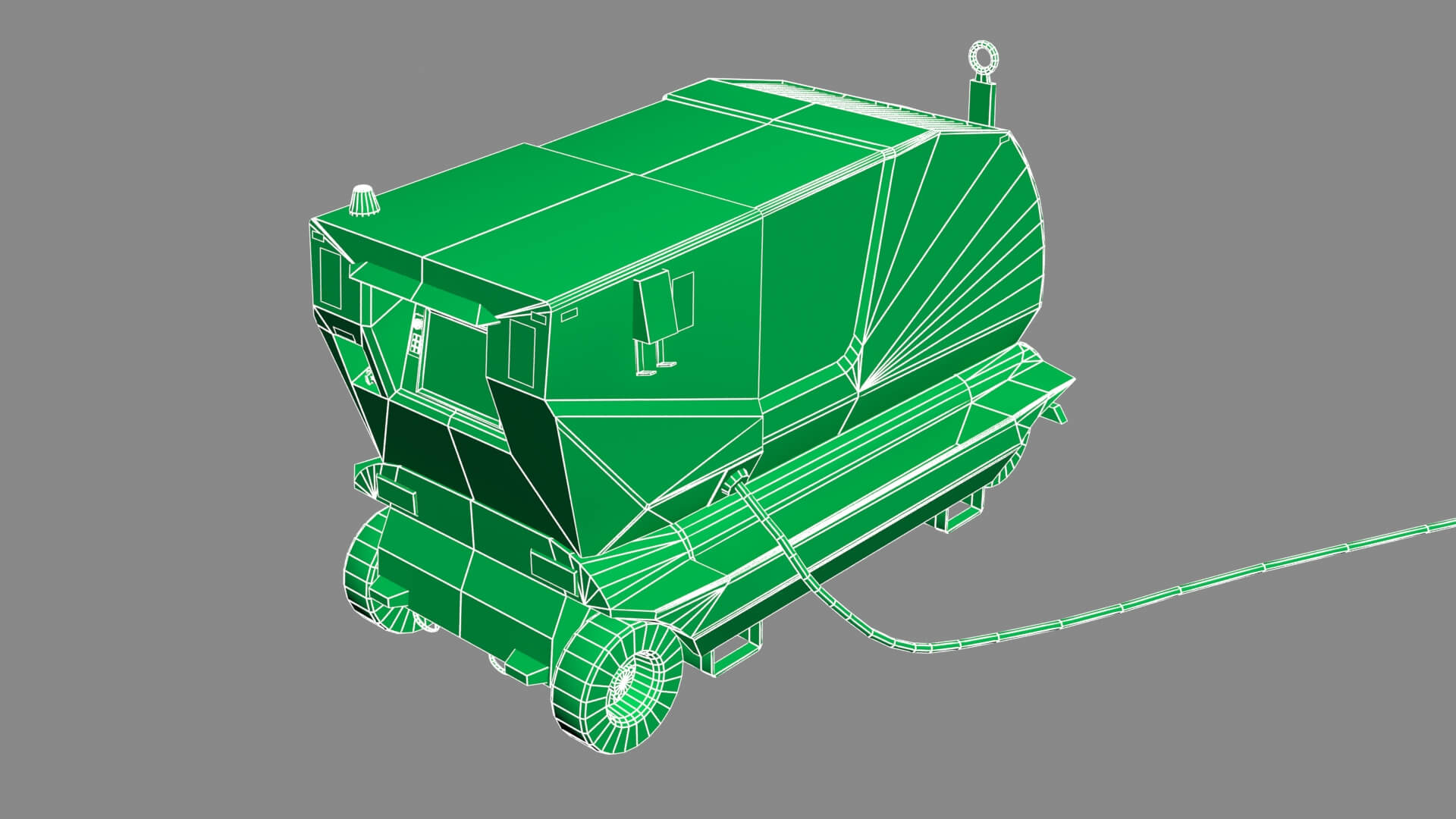 Modern Ground Power Unit(GPU) - 3D Model by Autoflex