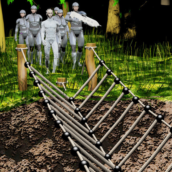 The Trail of the Worms 3D Render | RenderHub Gallery