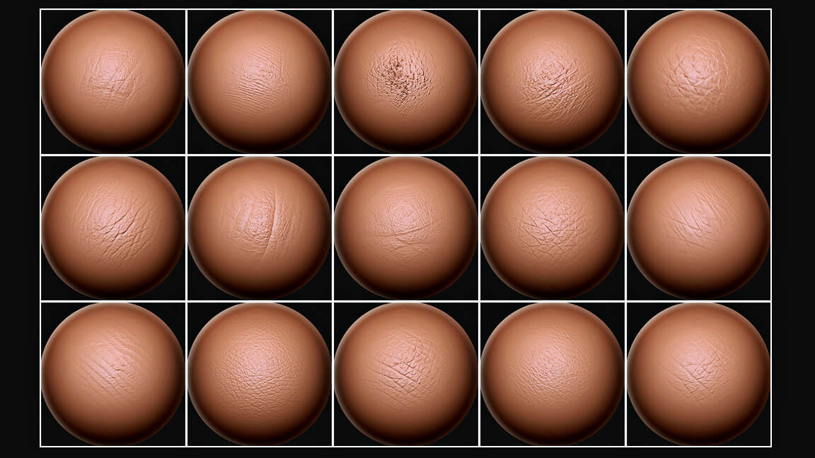 100+ High Detailed Human Skin Alpha and VDM Brushes - Brush or Tool by ...