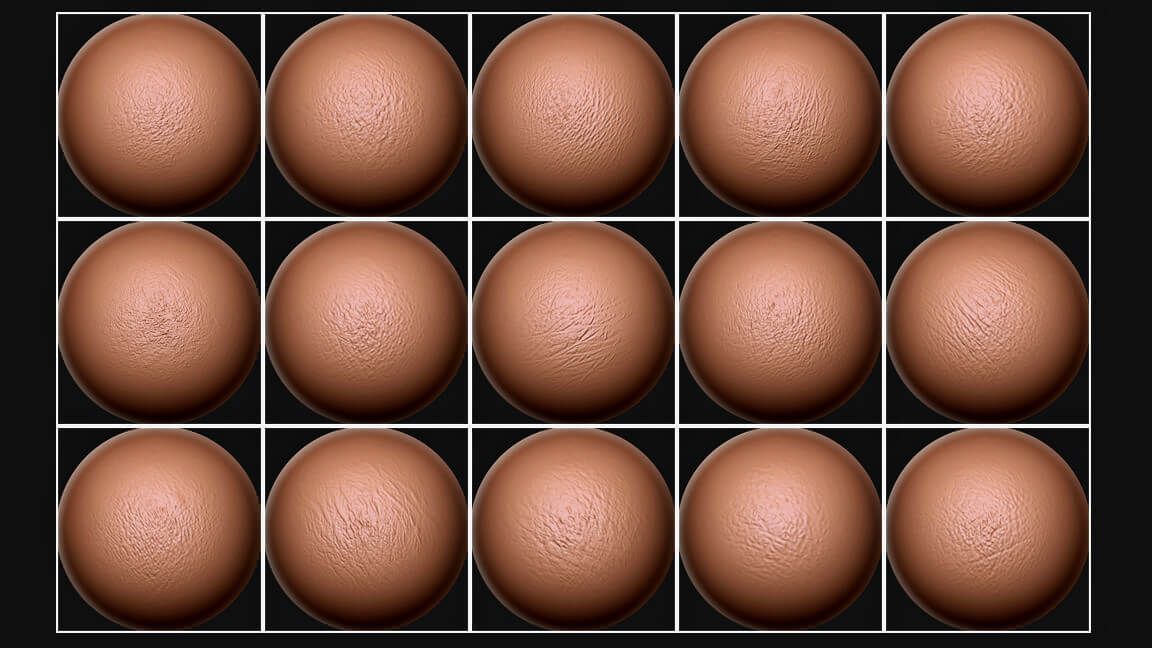 100+ High Detailed Human Skin Alpha and VDM Brushes - Brush or Tool by ...