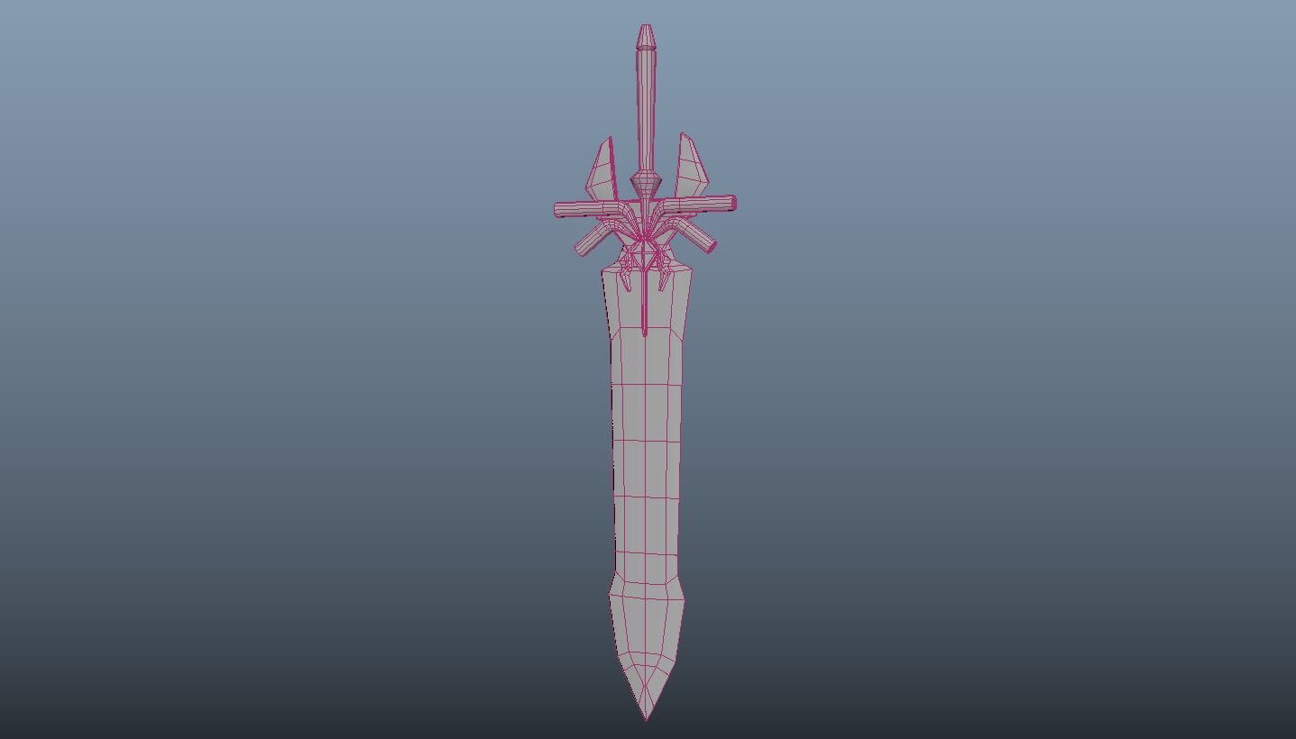 Fantasy Sword Weapon - Free 3D Model by Avinashkumar