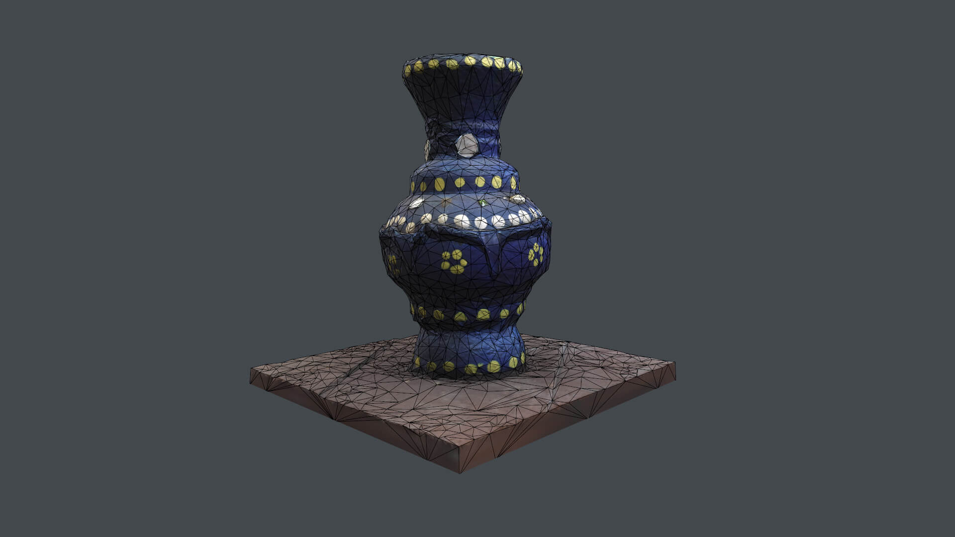 Flower Pot - Free 3D Model by Avinashkumar