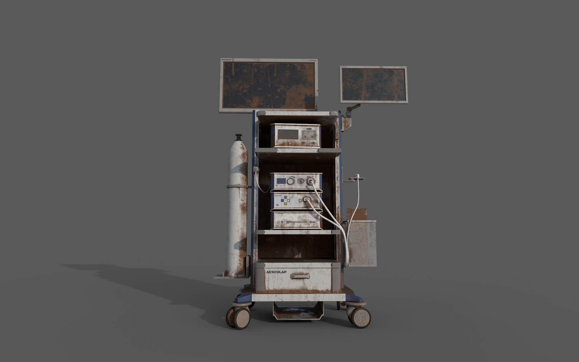 Hospital Equipment Machine - 3D Model by Avinashkumar