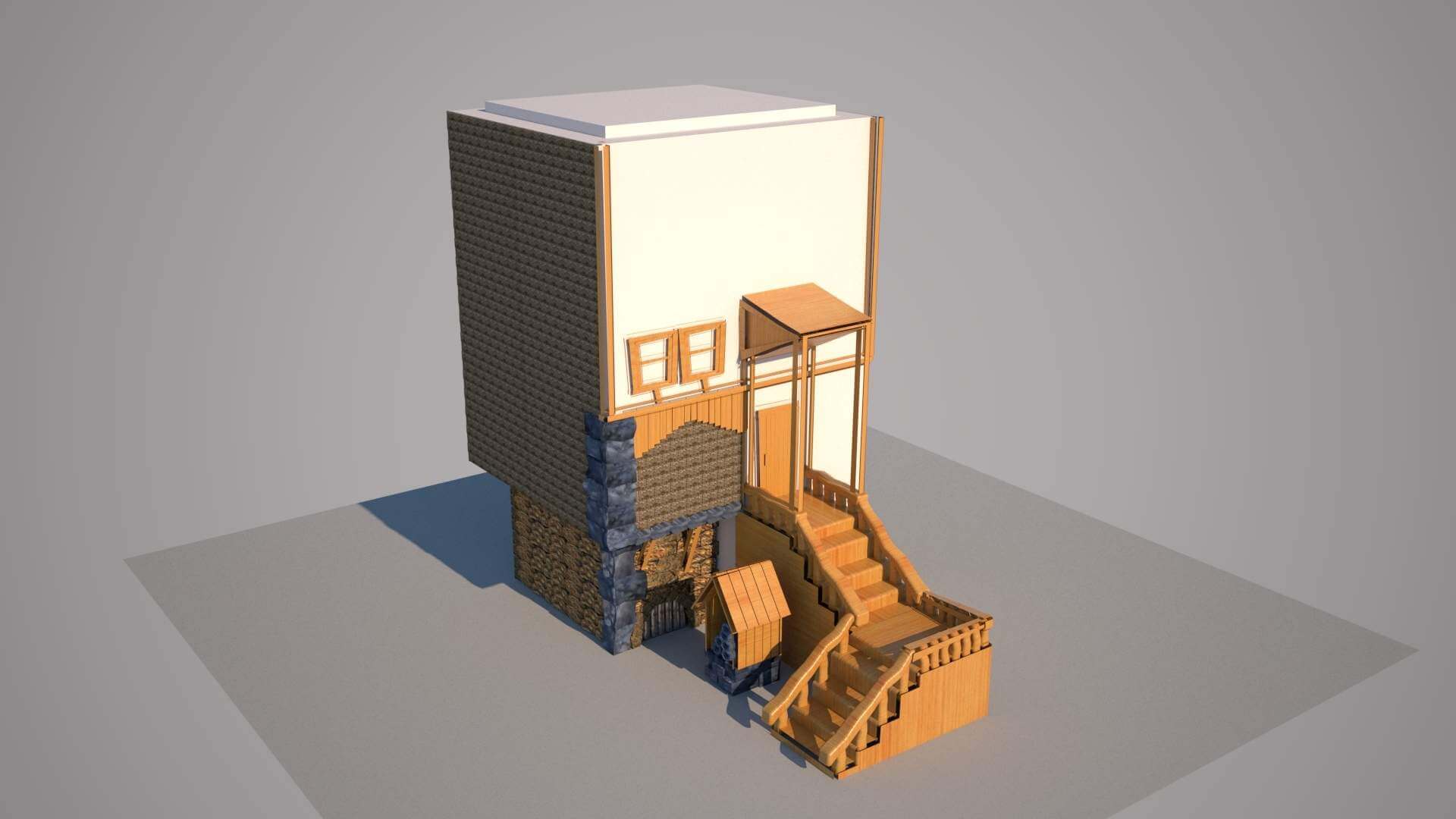 House - 3D Model by Awais Ali
