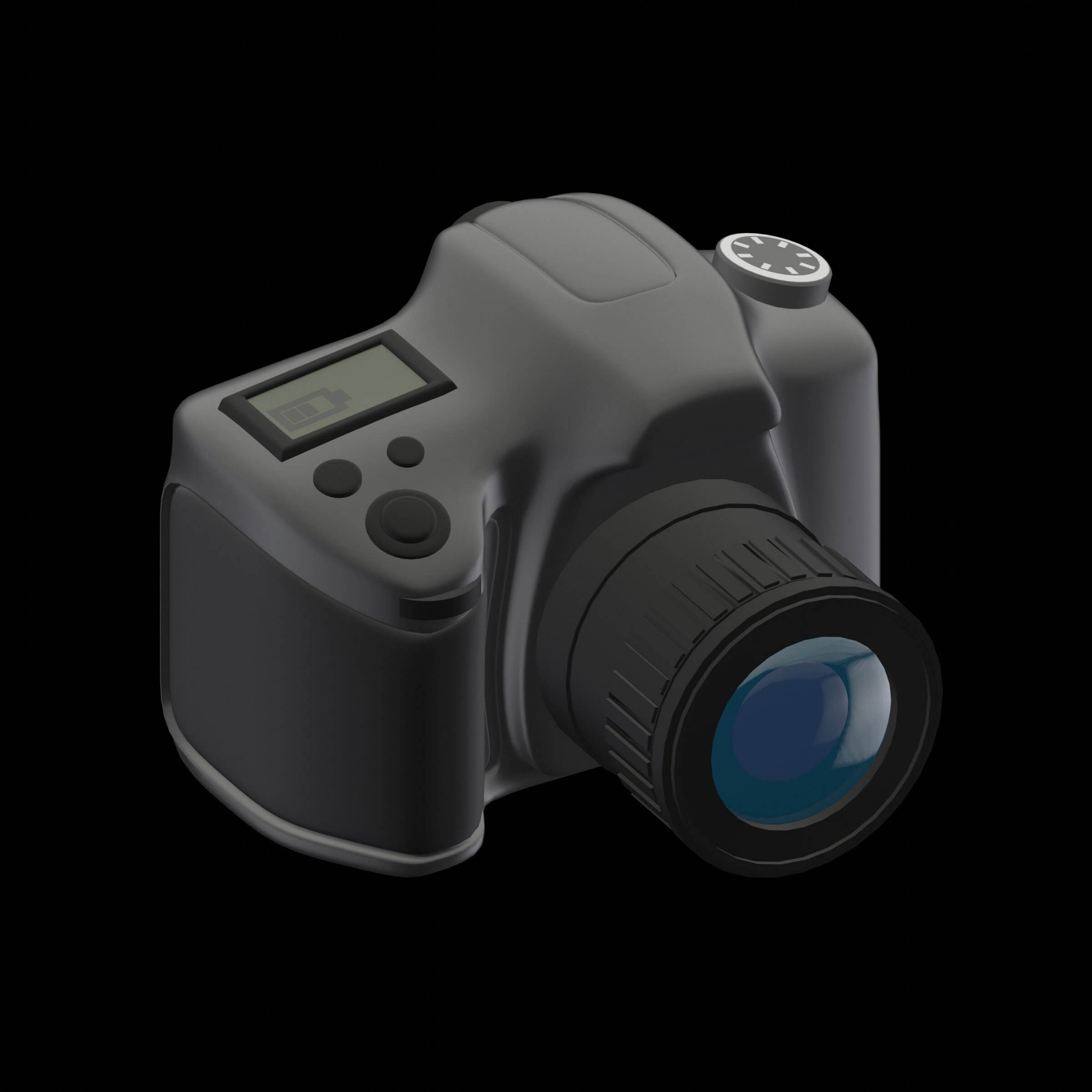 Simple Photo Camera - 3D Model by awerty88
