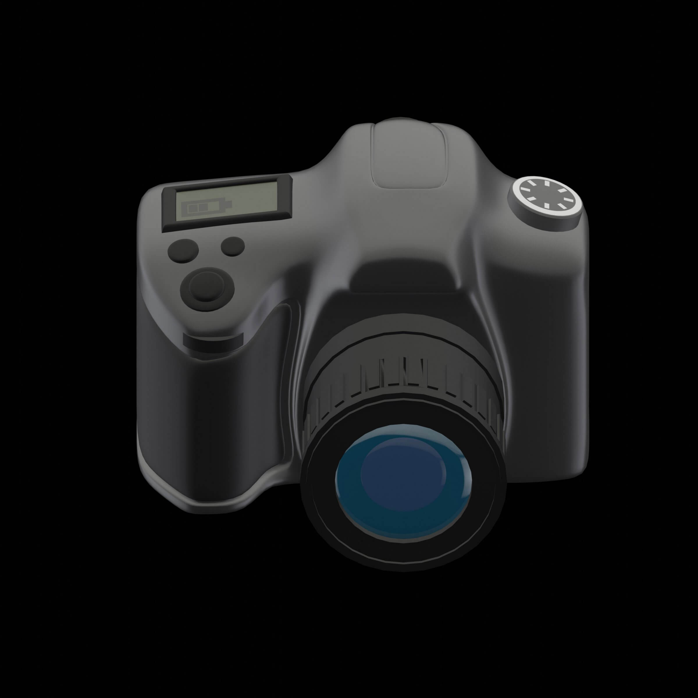 Simple Photo Camera - 3D Model by awerty88
