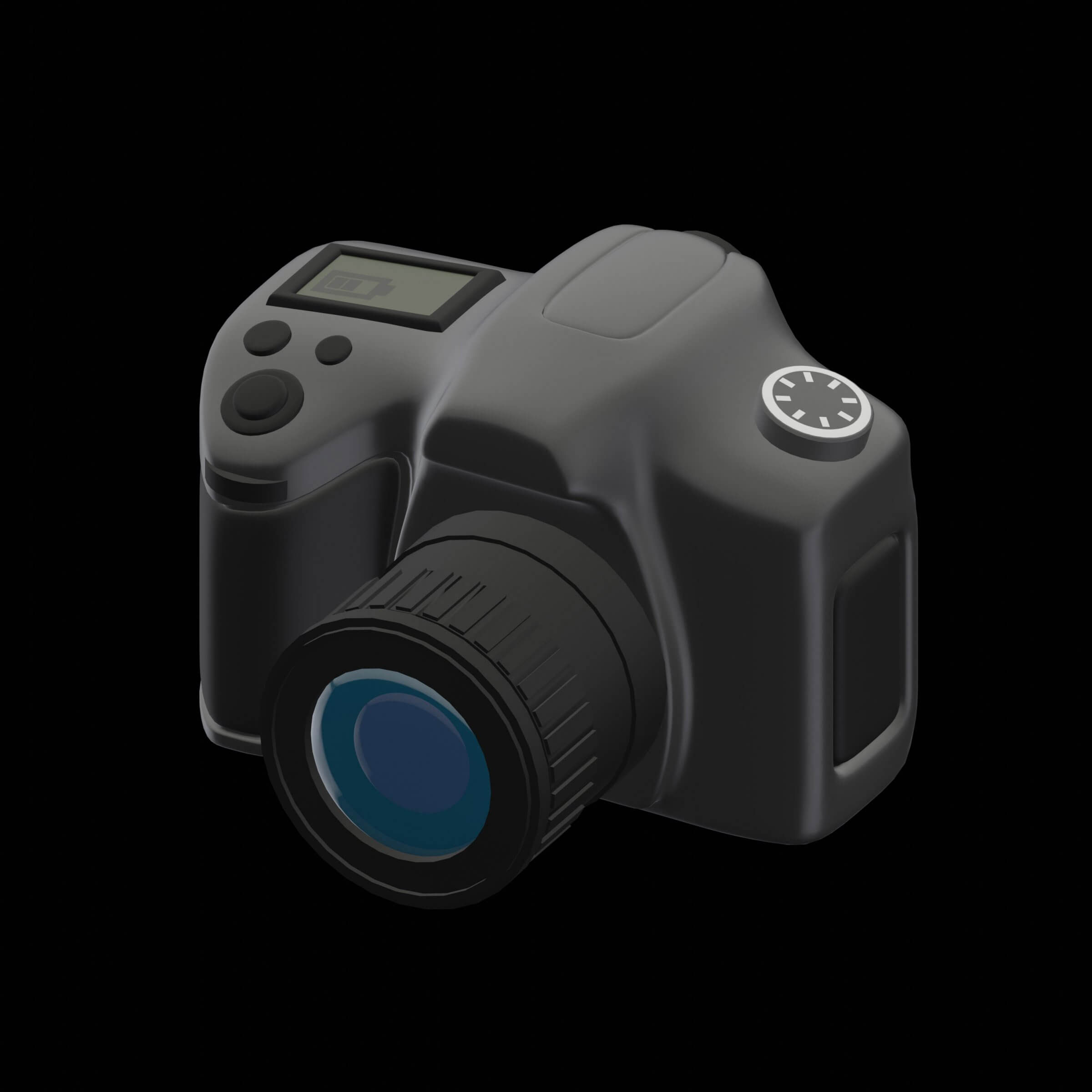 Simple Photo Camera - 3D Model by awerty88