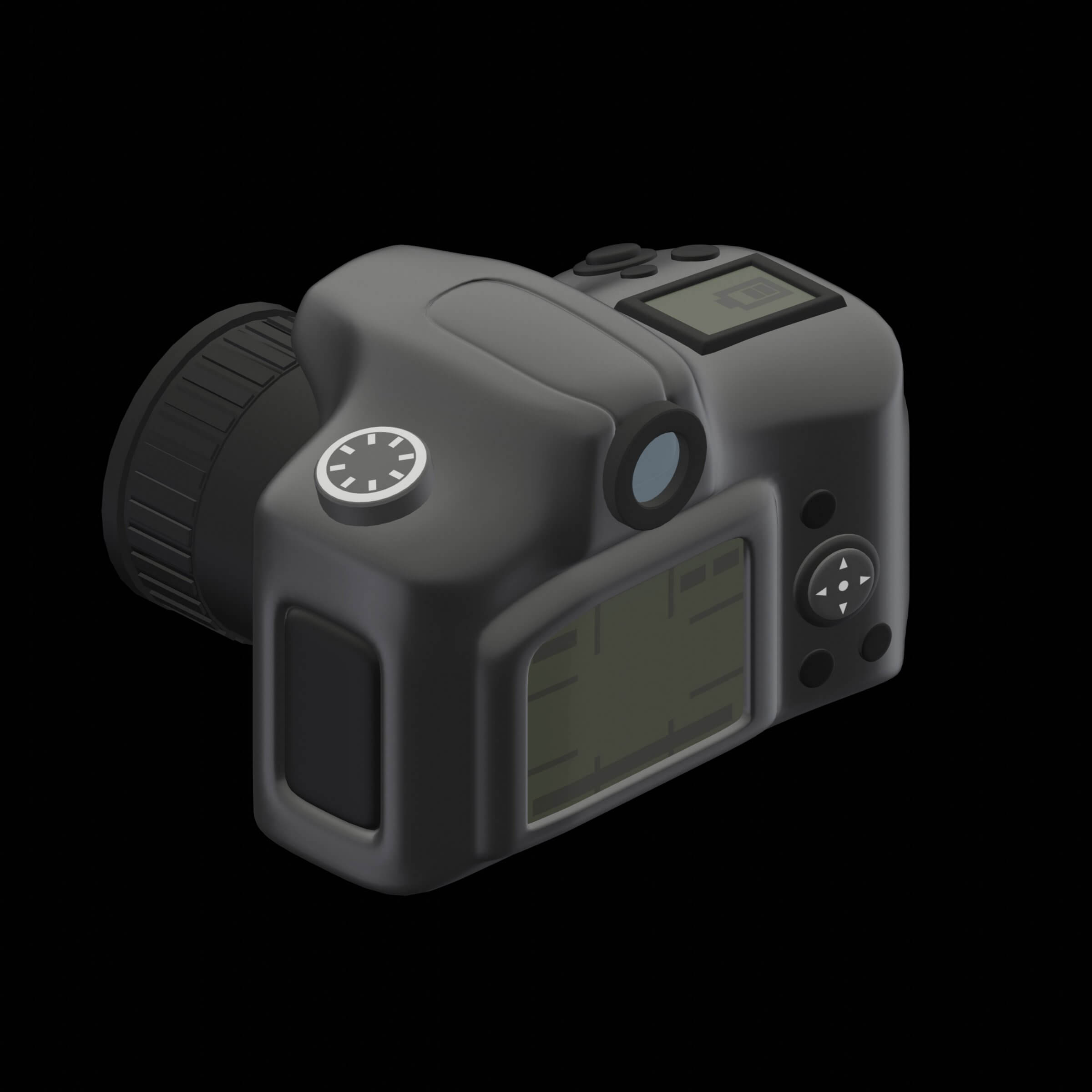 Simple Photo Camera - 3D Model by awerty88