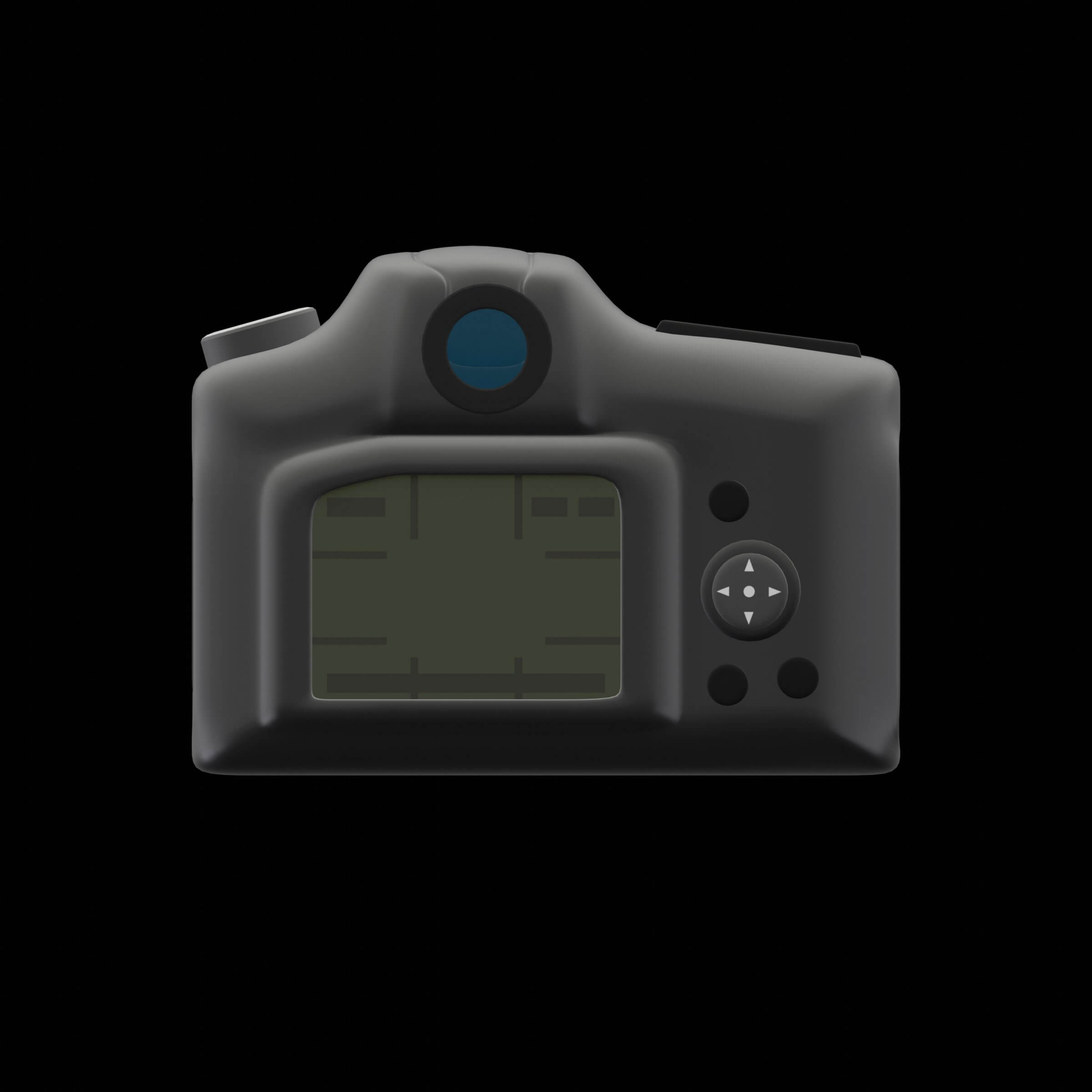 Simple Photo Camera - 3D Model by awerty88