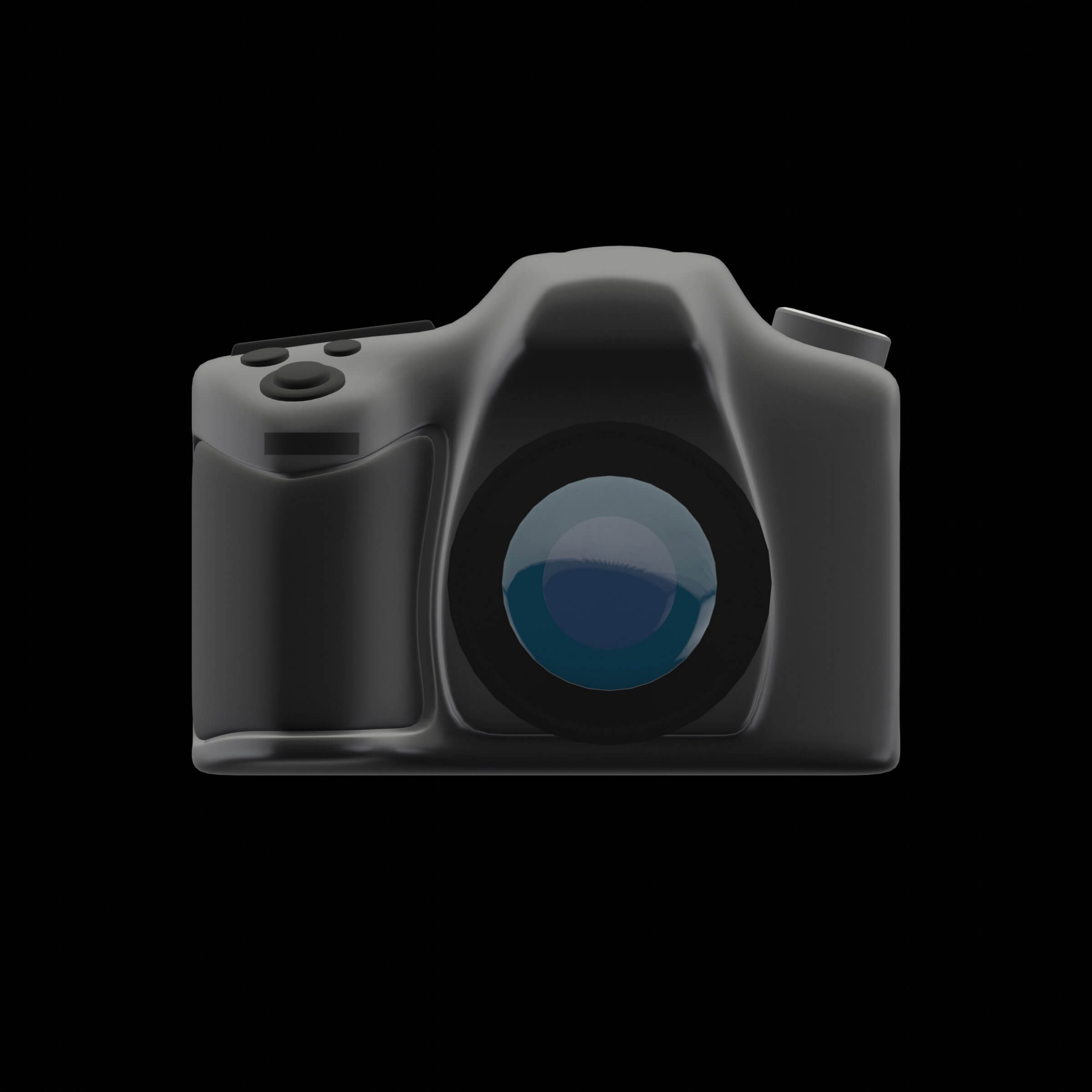 Simple Photo Camera - 3D Model by awerty88