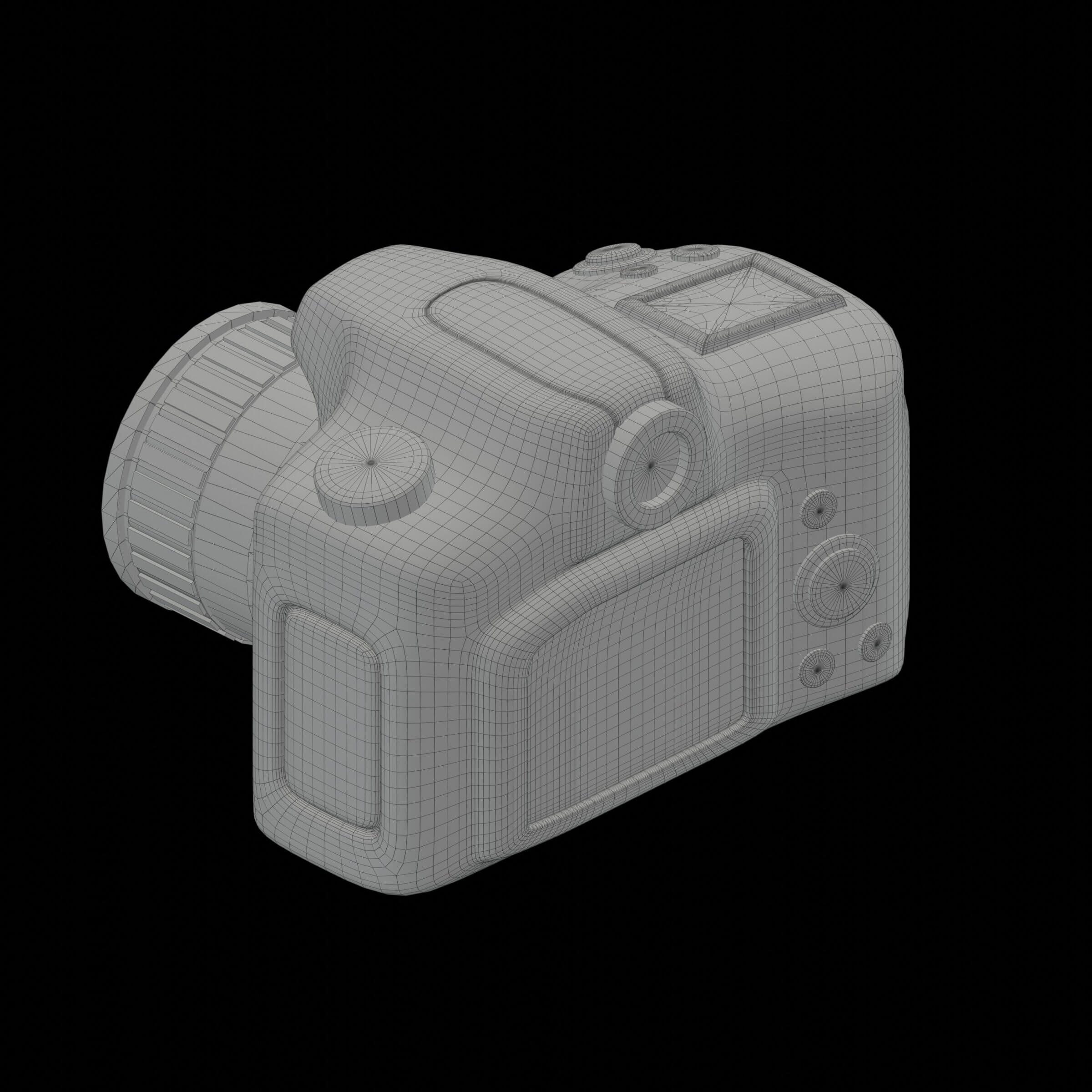 Simple Photo Camera - 3D Model by awerty88