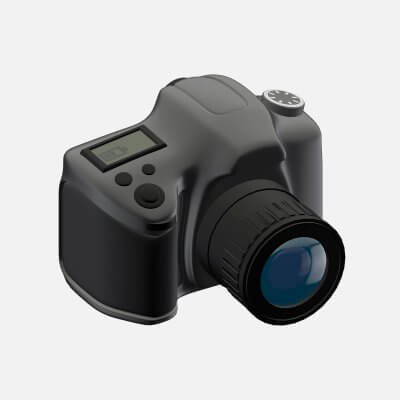 Simple Photo Camera - 3D Model by awerty88