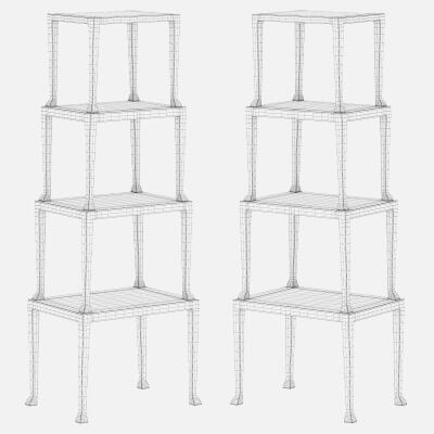 Effie Etagere by bakerfurniture - 3D Model by Axatov